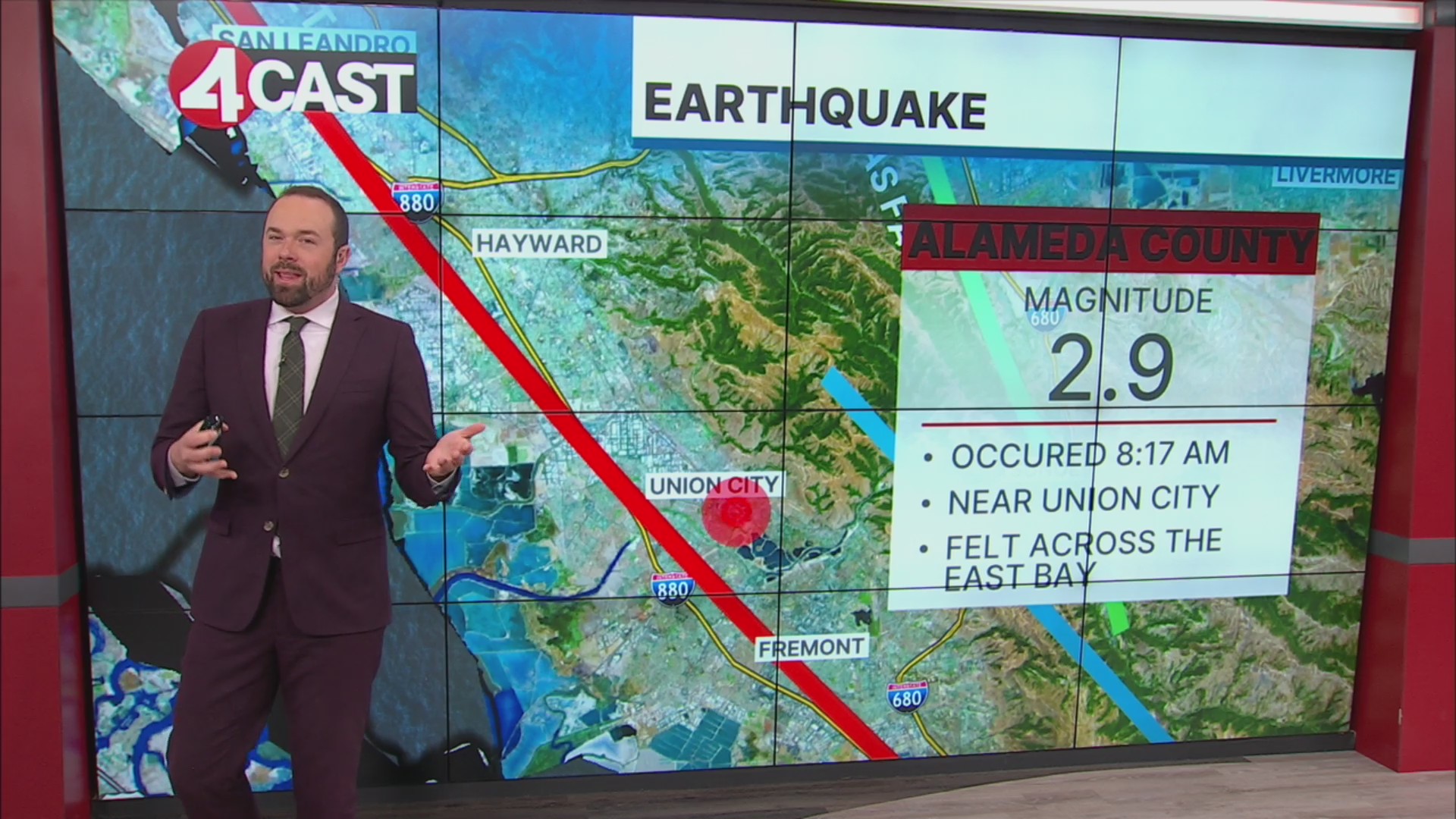 Bay Area earthquake felt near Fremont today – KRON4