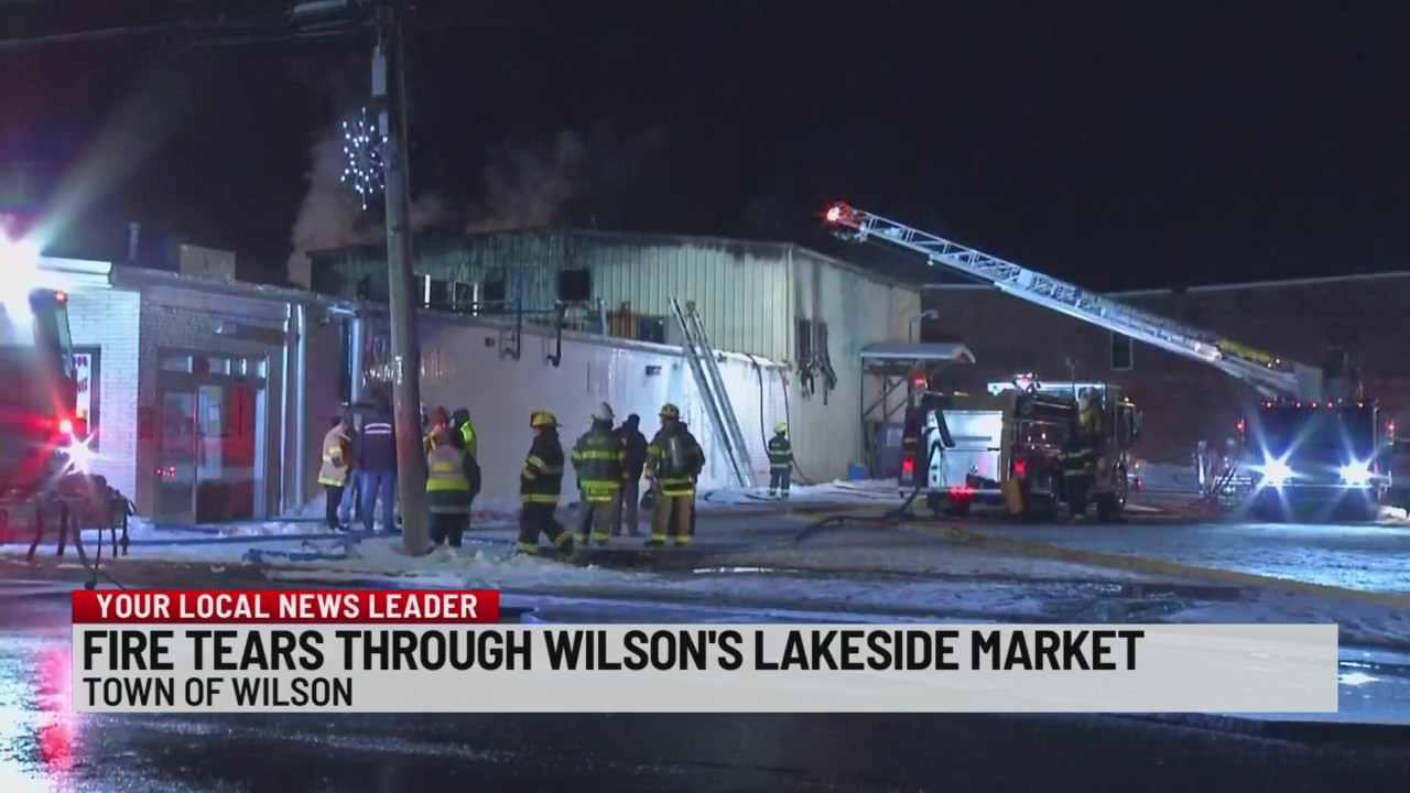 Fire breaks out at Wilson’s Lakeside Market – News 4 Buffalo