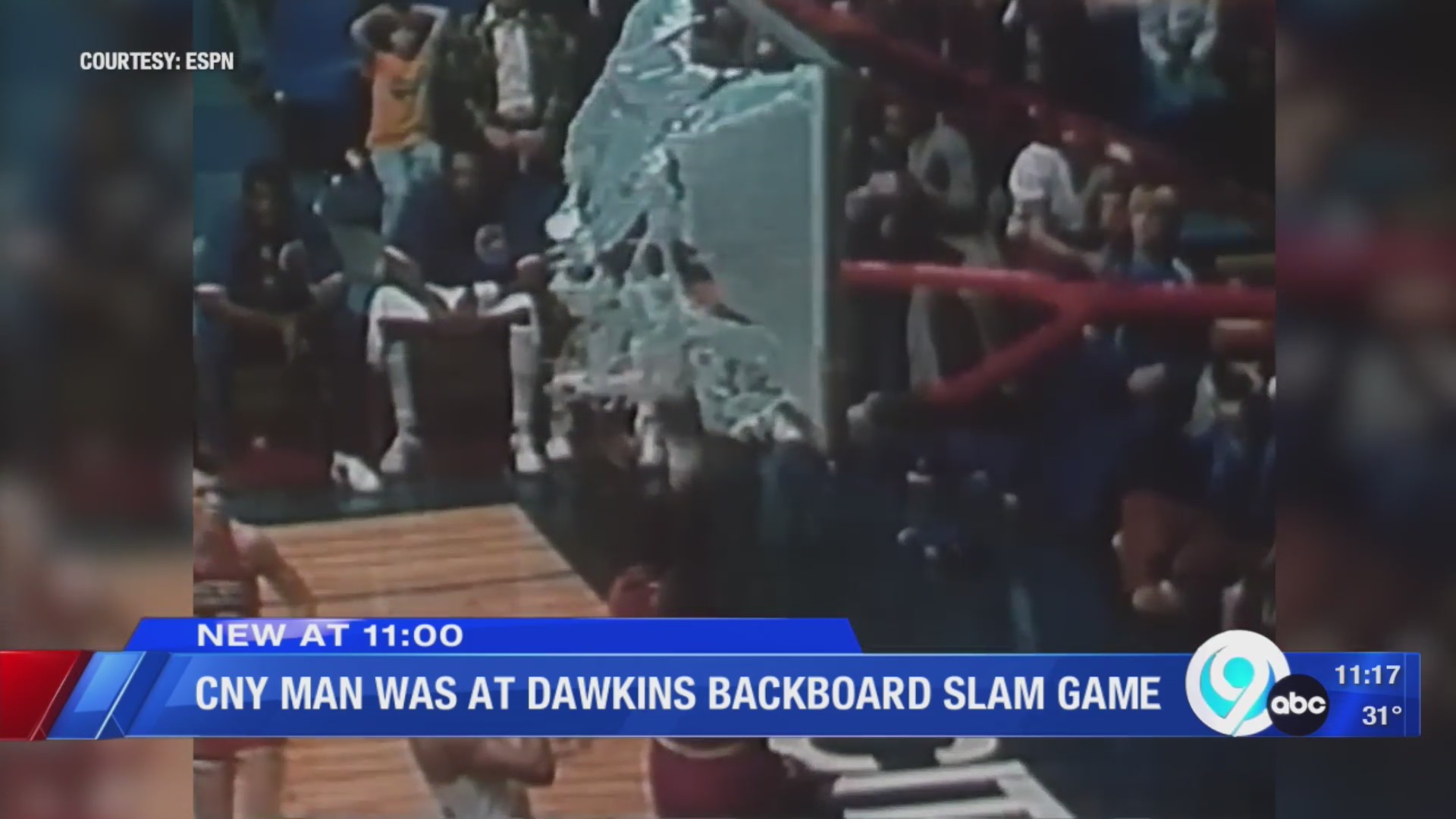 CNY man has glass from first-ever shattered backboard in NBA history – WSYR
