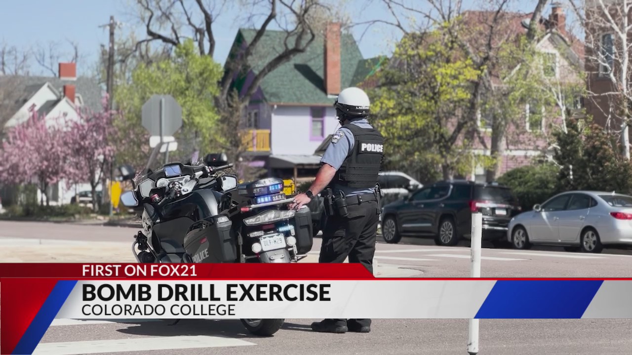 CSPD: Police presence at CC for response drill – FOX21 News Colorado