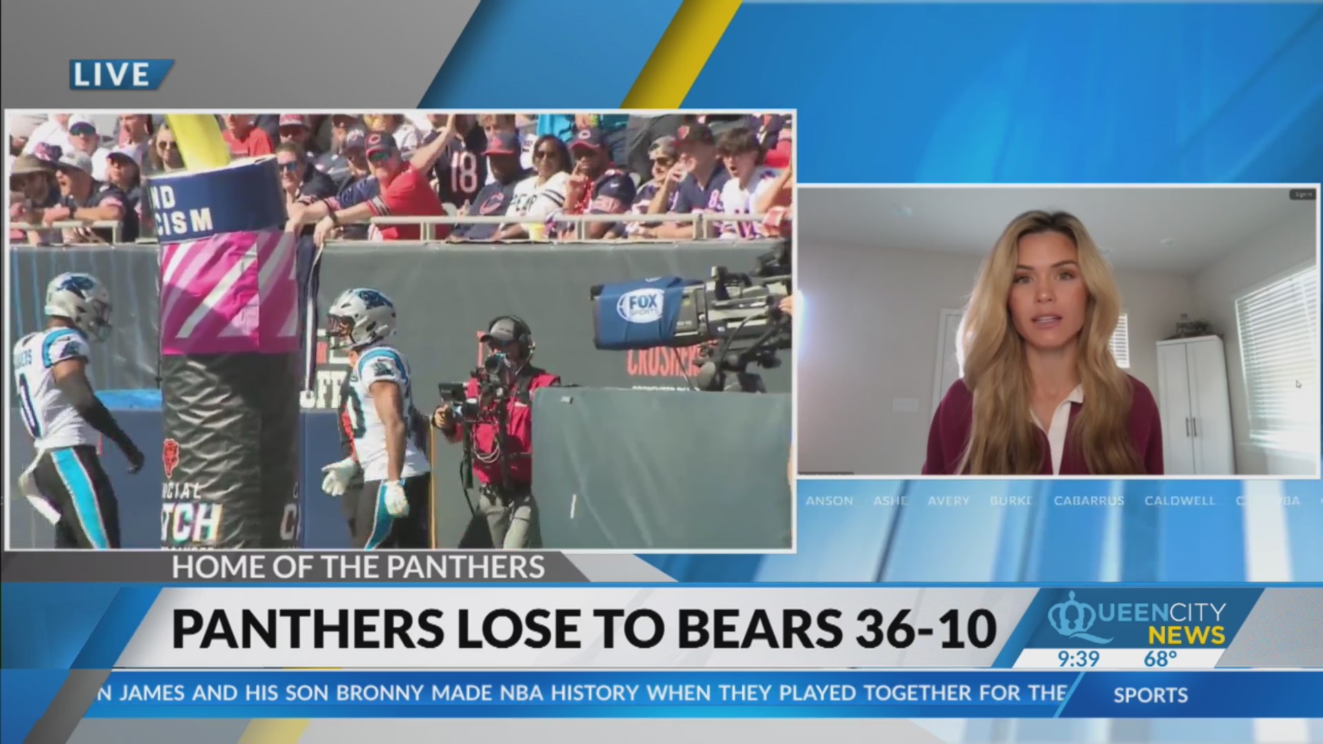Analysis: Panthers lose to Bears, 36-10 – WSPA 7NEWS