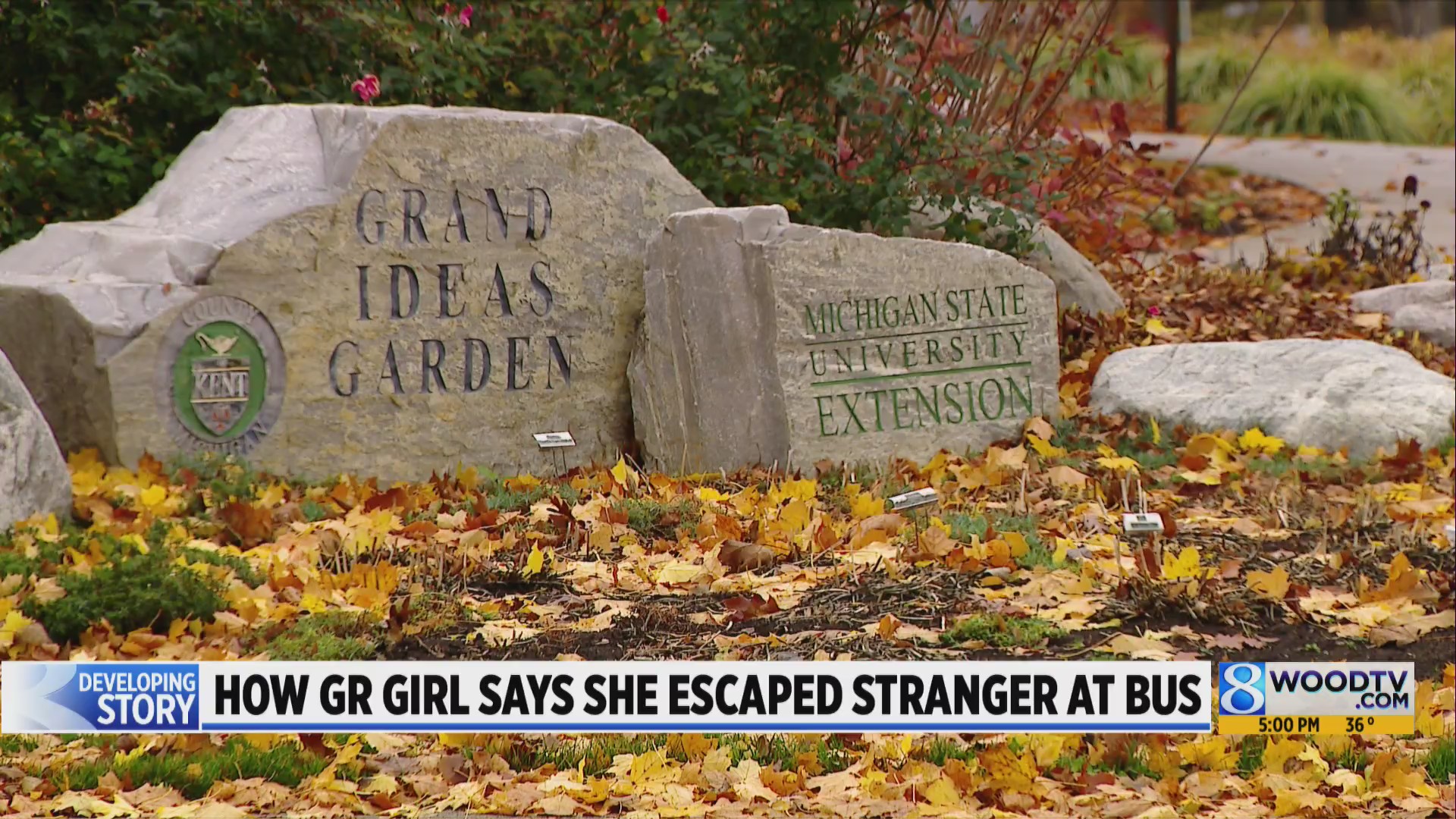 How Grand Rapids girl says she escaped stranger at bus stop – WOODTV.com