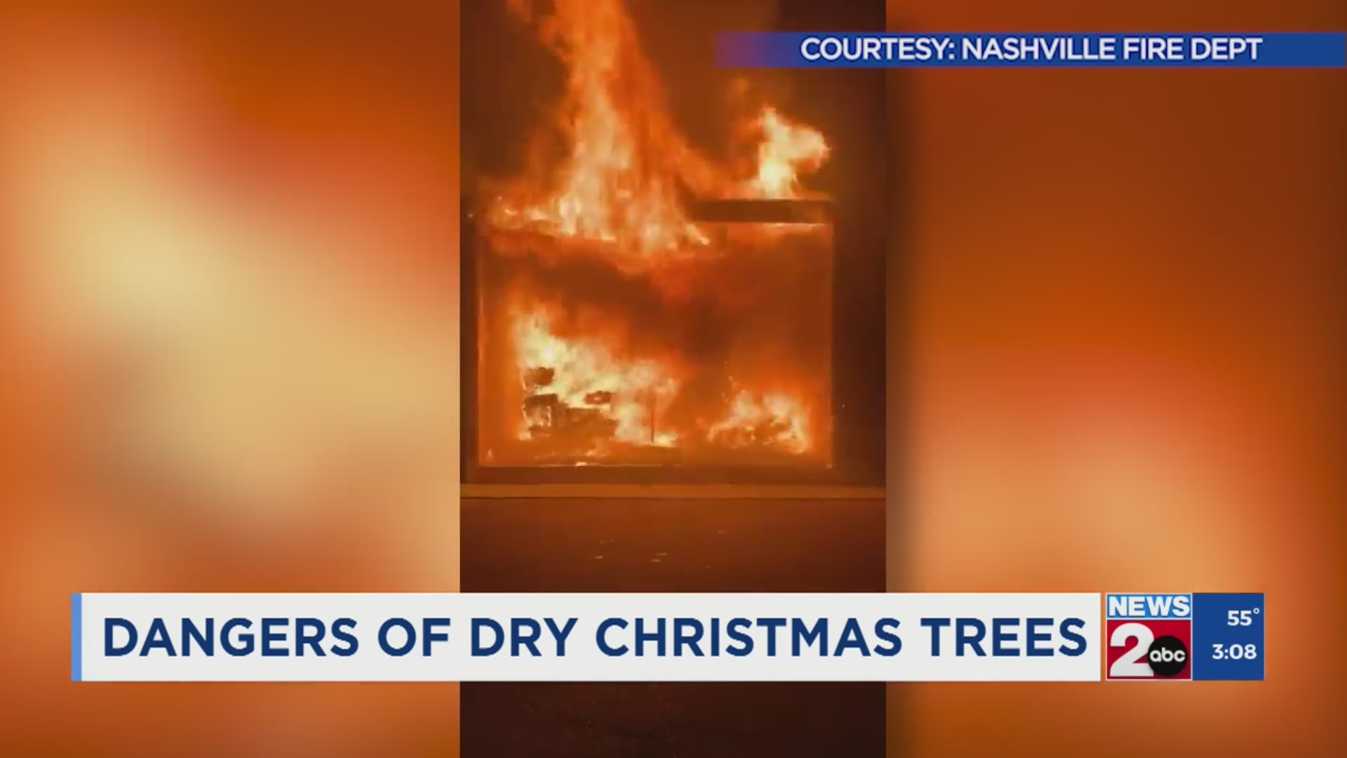 Dangers of dry Christmas trees – WKRN News 2