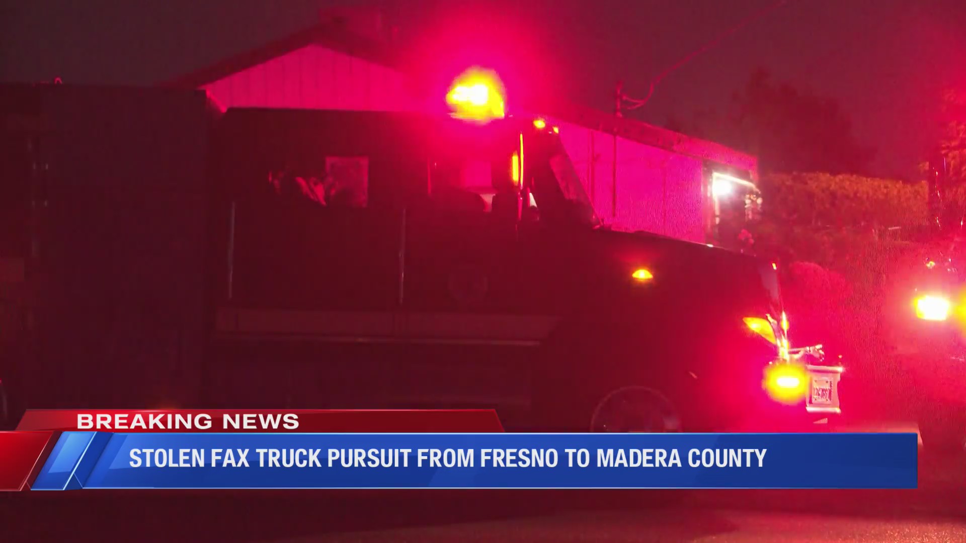 Person in stolen FAX vehicle hits Madera County Sheriff vehicles after ...