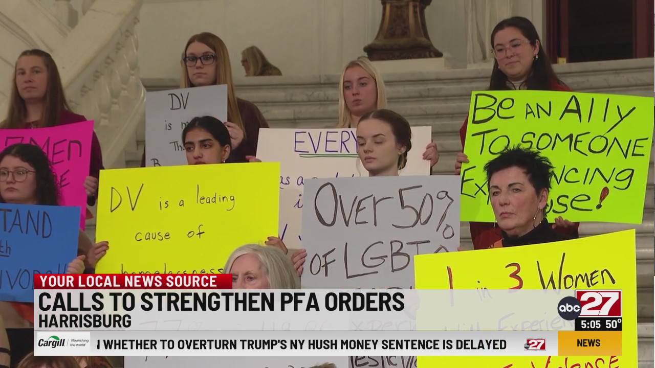 Calls to strengthen PFA orders – ABC27