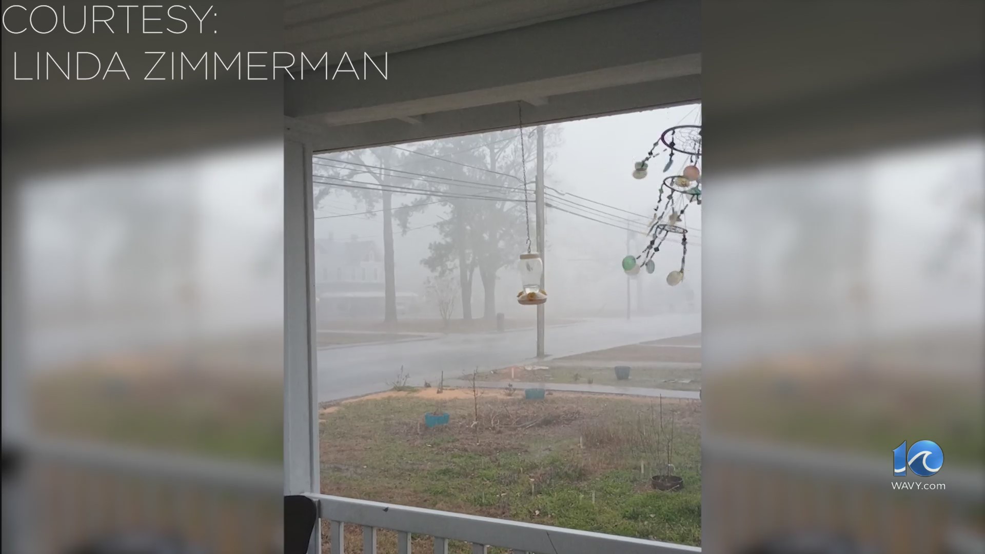 Strong winds, storm cause damage across region – WAVY.com