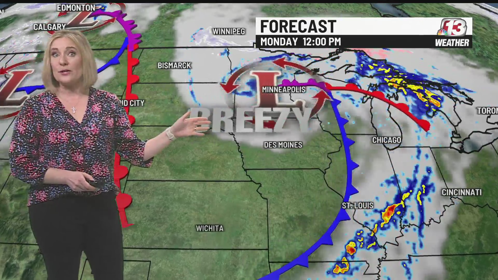 Megan Salois’ Monday Forecast – who13.com