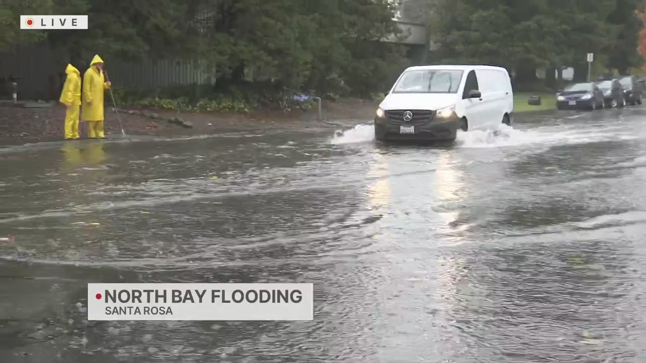 Crews respond to localized flooding in Santa Rosa – KRON4