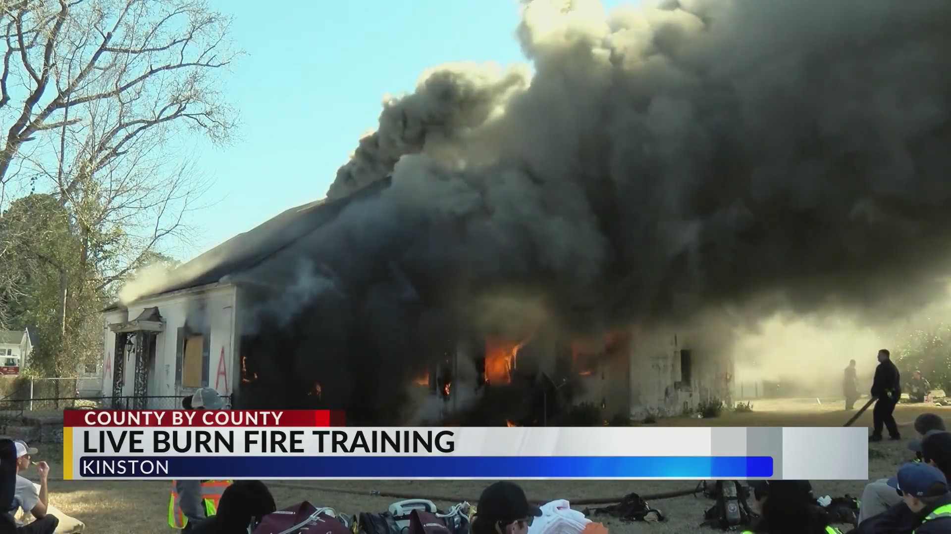 Kinston Fire and Rescue Department conducts live-fire training – WNCT