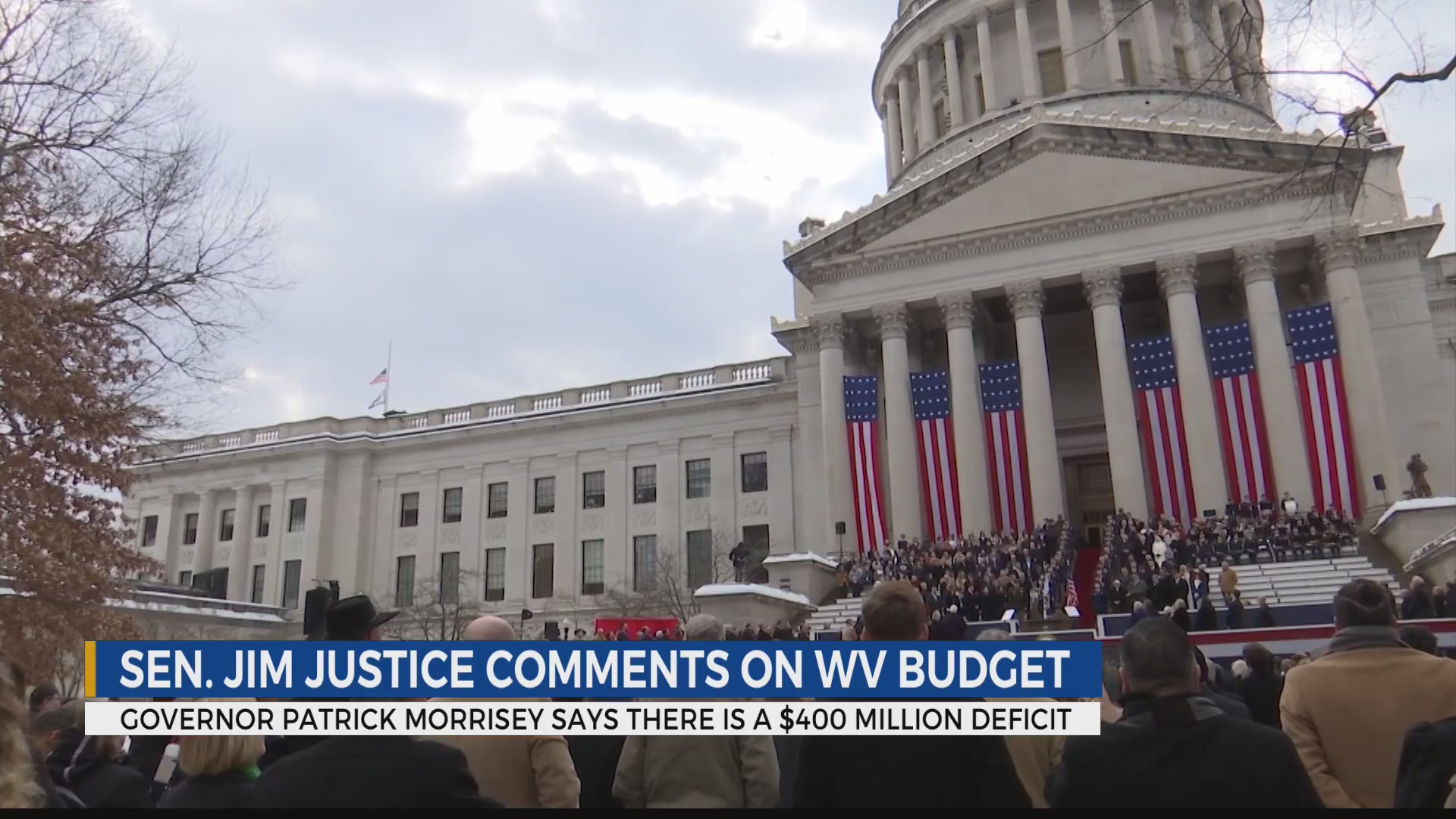 West Virginia Senator Jim Justice says he “left the state in a ...