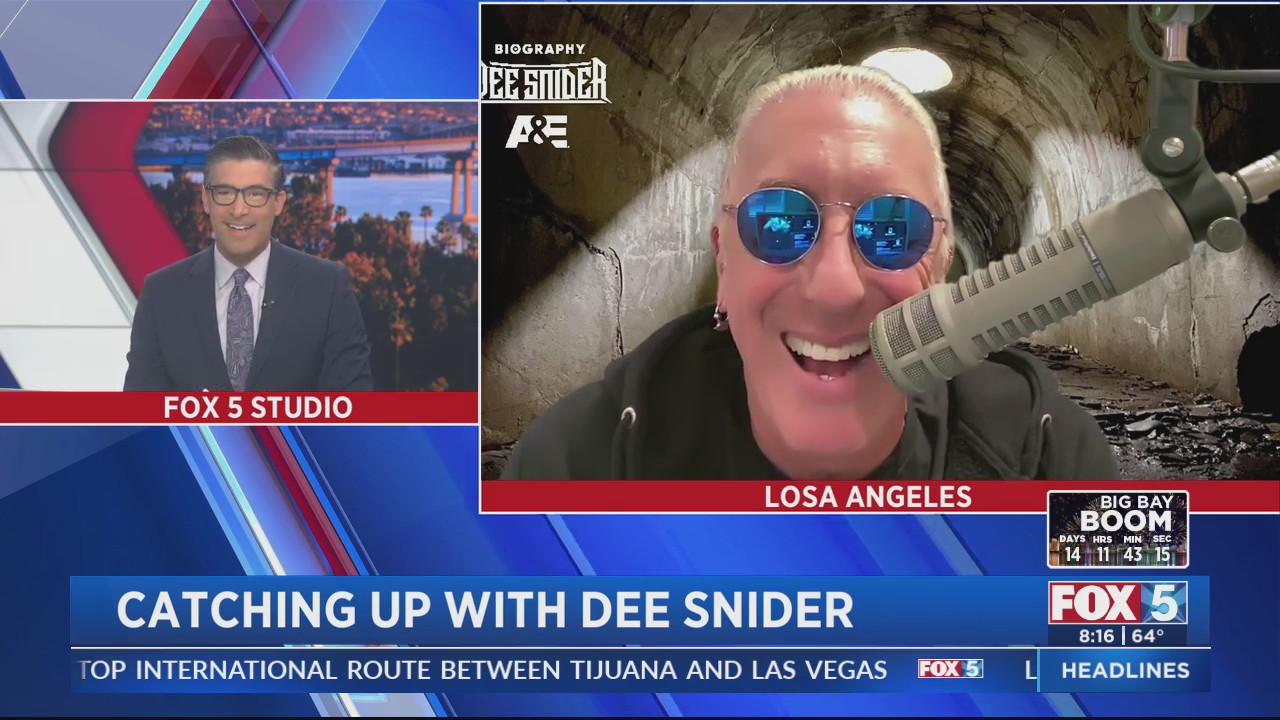 Catching Up With Dee Snider from Twisted Sister – FOX 5 San Diego ...