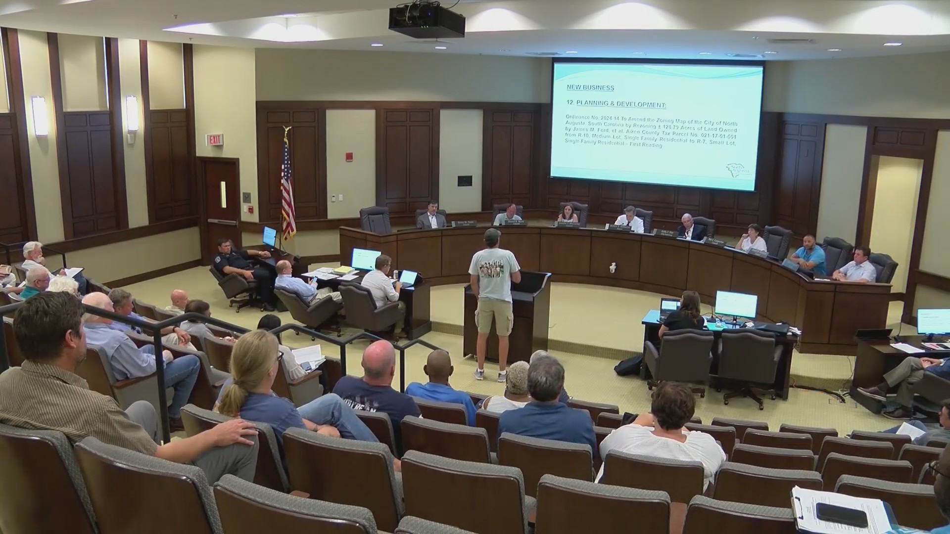 North Augusta City Council split vote on first reading for rezoning ...