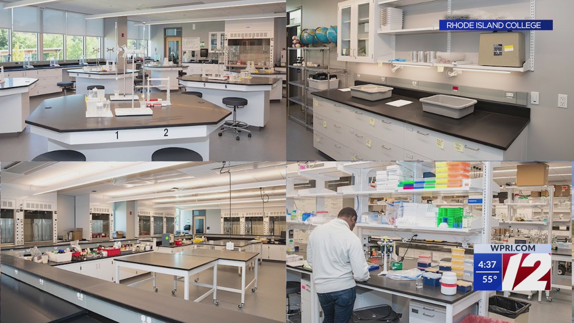 RIC’s renovated Clark Science Building celebrated at ribbon cutting ...