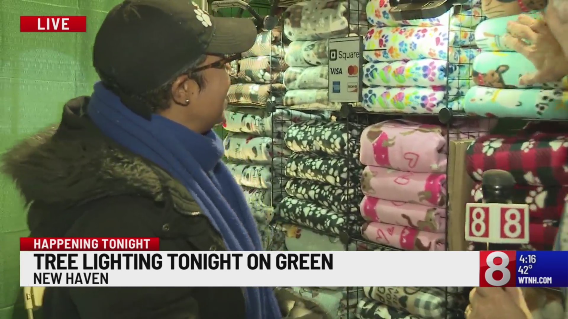 WATCH: Lighting Up the Holidays in New Haven on News 8 – WTNH.com