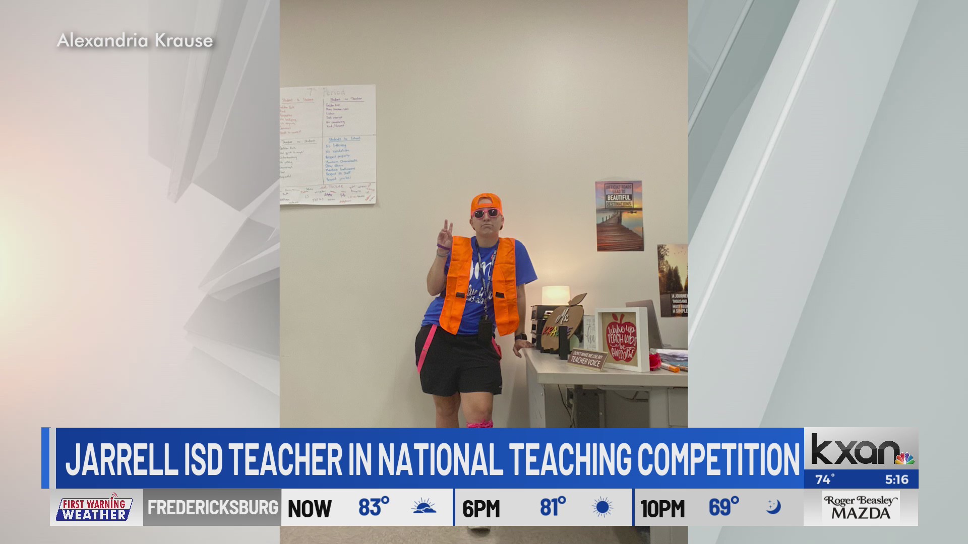 Jarrell ISD teacher a quarterfinalist in national teaching competition ...