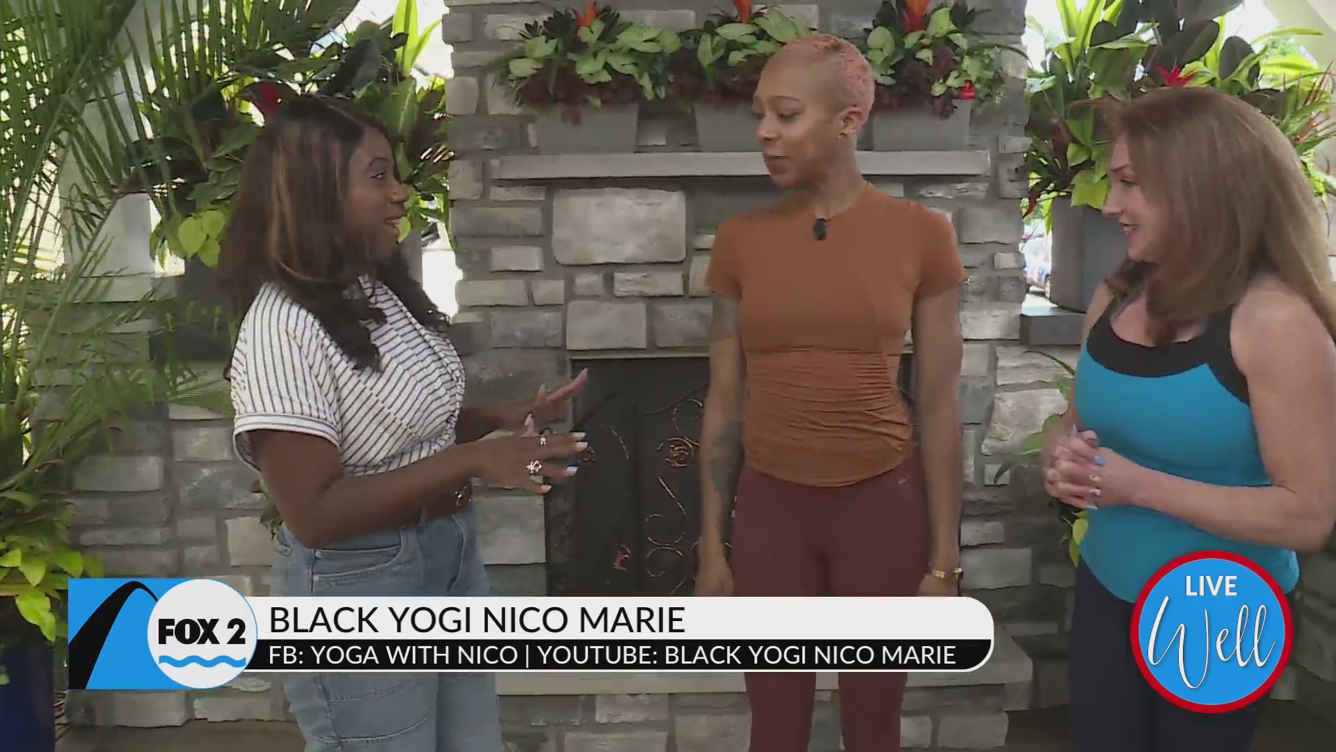 It’s nothing but summer salutations with the Black Yogi Nico Marie – FOX 2