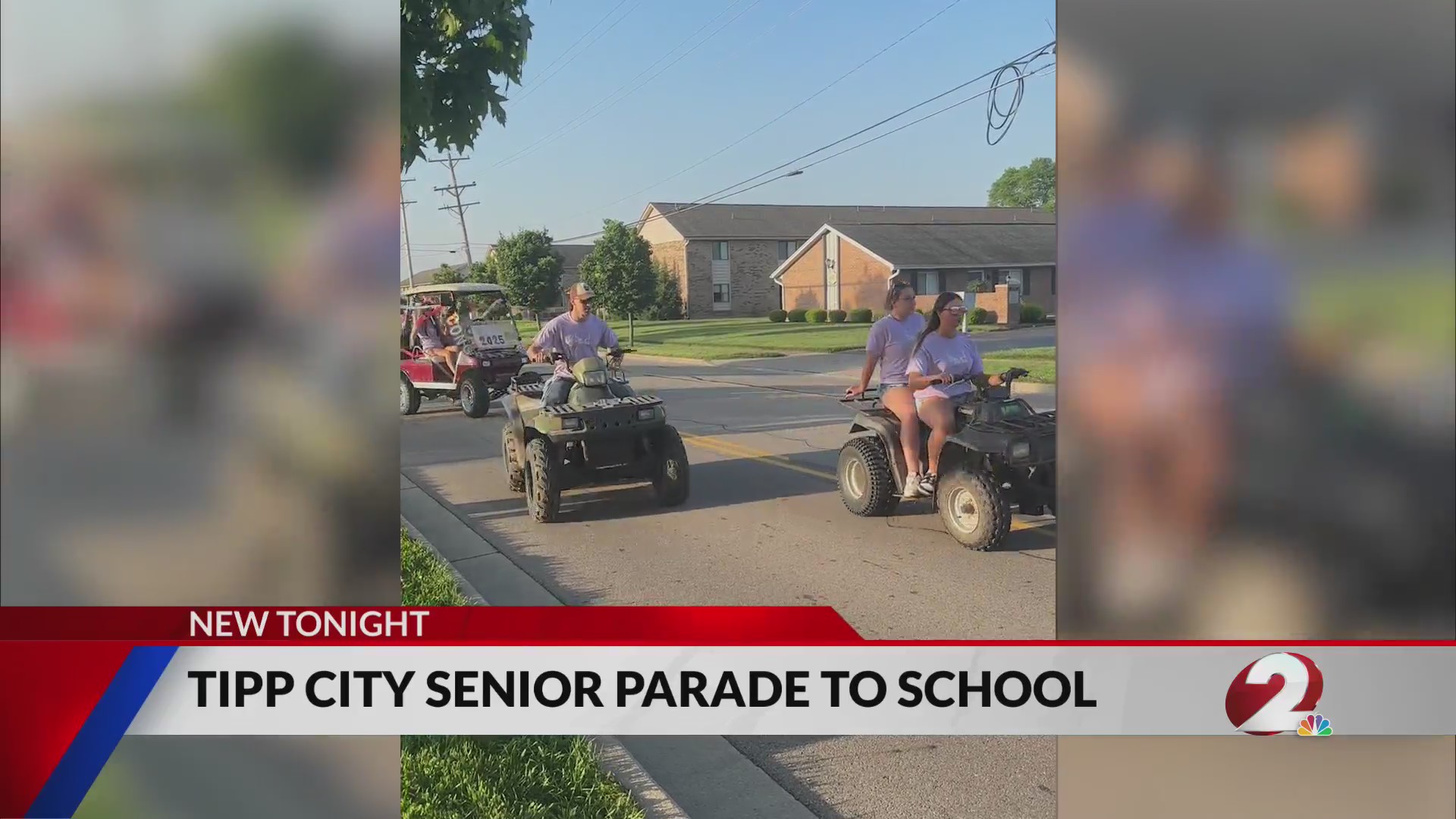 Tipp City senior parade to school – WDTN.com