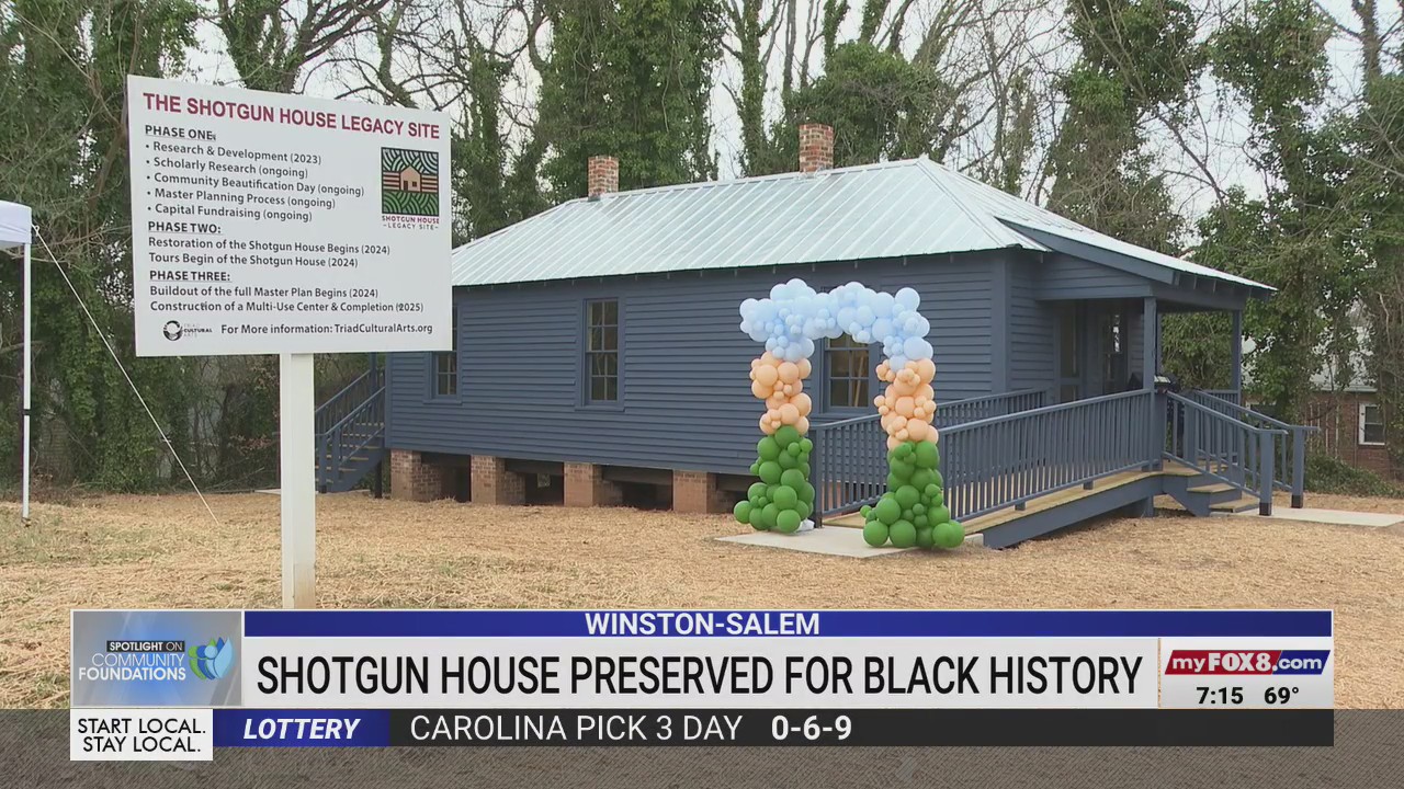 This refurbished Winston-Salem shotgun house is a preserved piece of ...