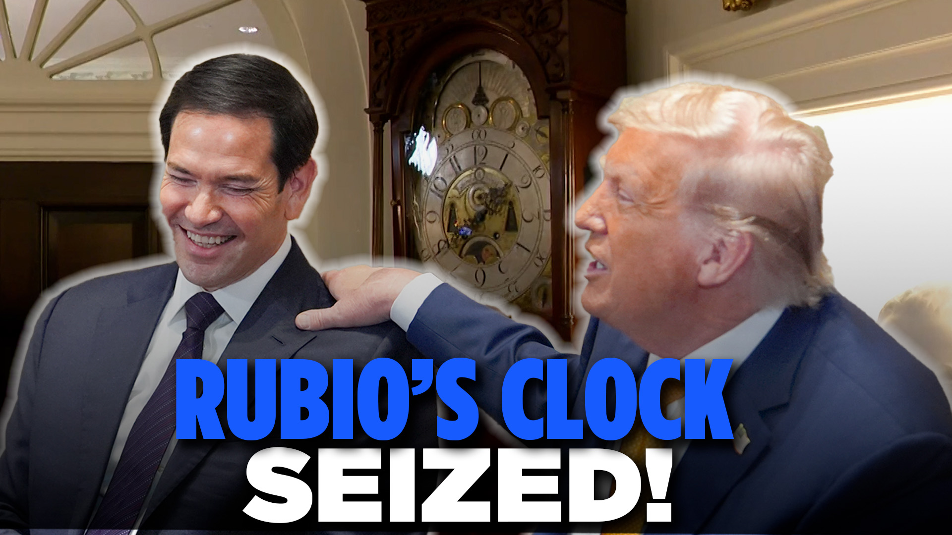 Trump Says He Seized Marco Rubio’s Clock For Cabinet Room Makeover ...