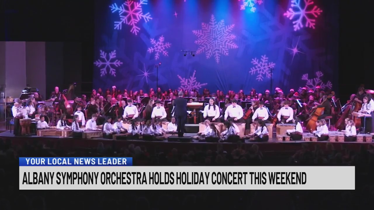 Albany Symphony Orchestra holds holiday concert this weekend – NEWS10 ABC