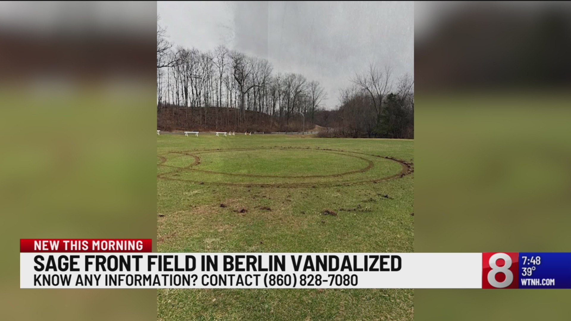 Berlin police investigate tire damage at Sage Front Field – WTNH.com