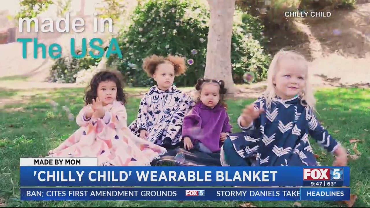 ‘Chilly Child’ Wearable Blankets – FOX 5 San Diego & KUSI News