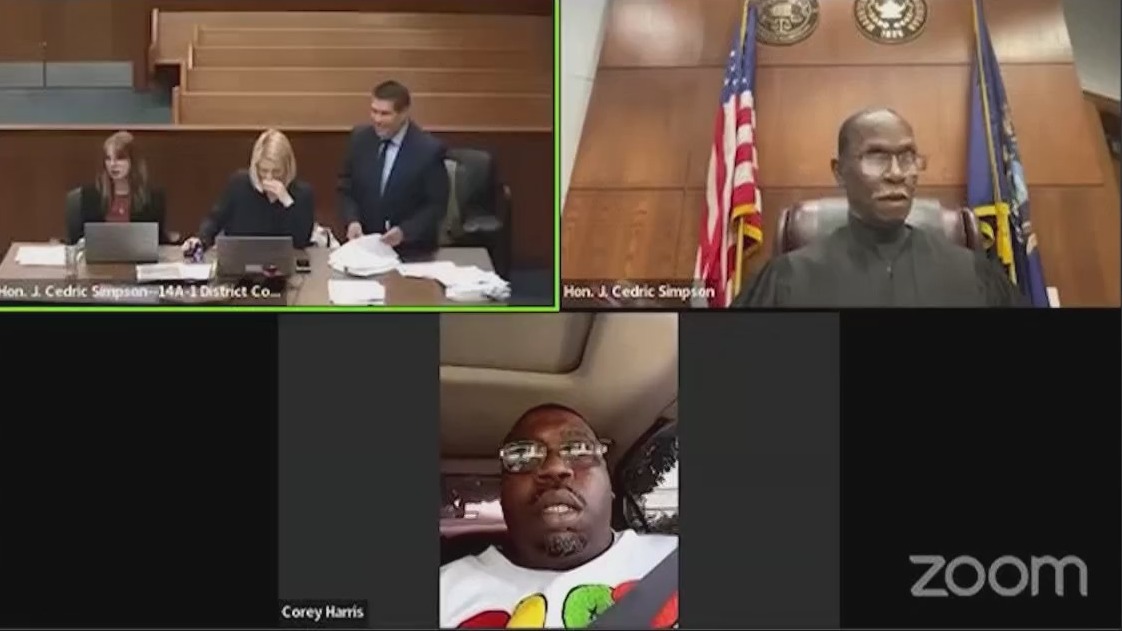 Man driving during Zoom court hearing had license restored in 2022 ...