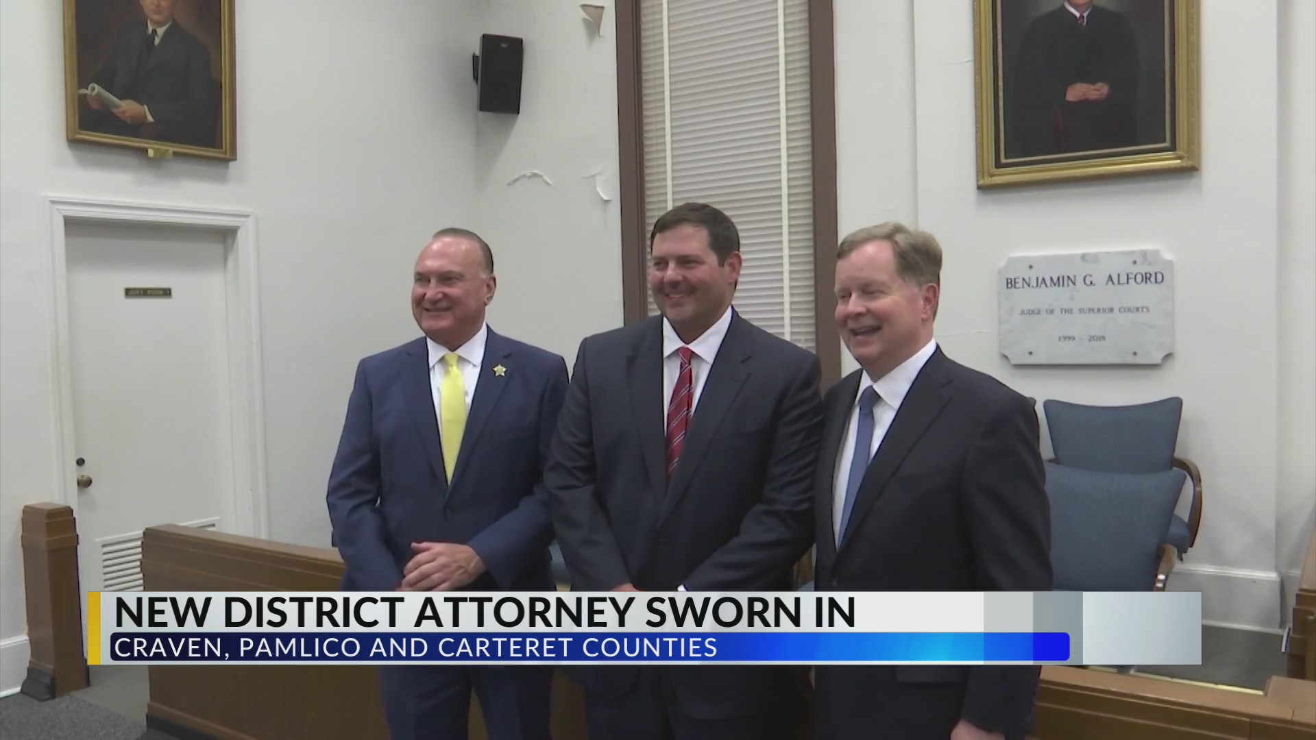 Matthew Wareham takes oath as District 4’s new DA – WNCT