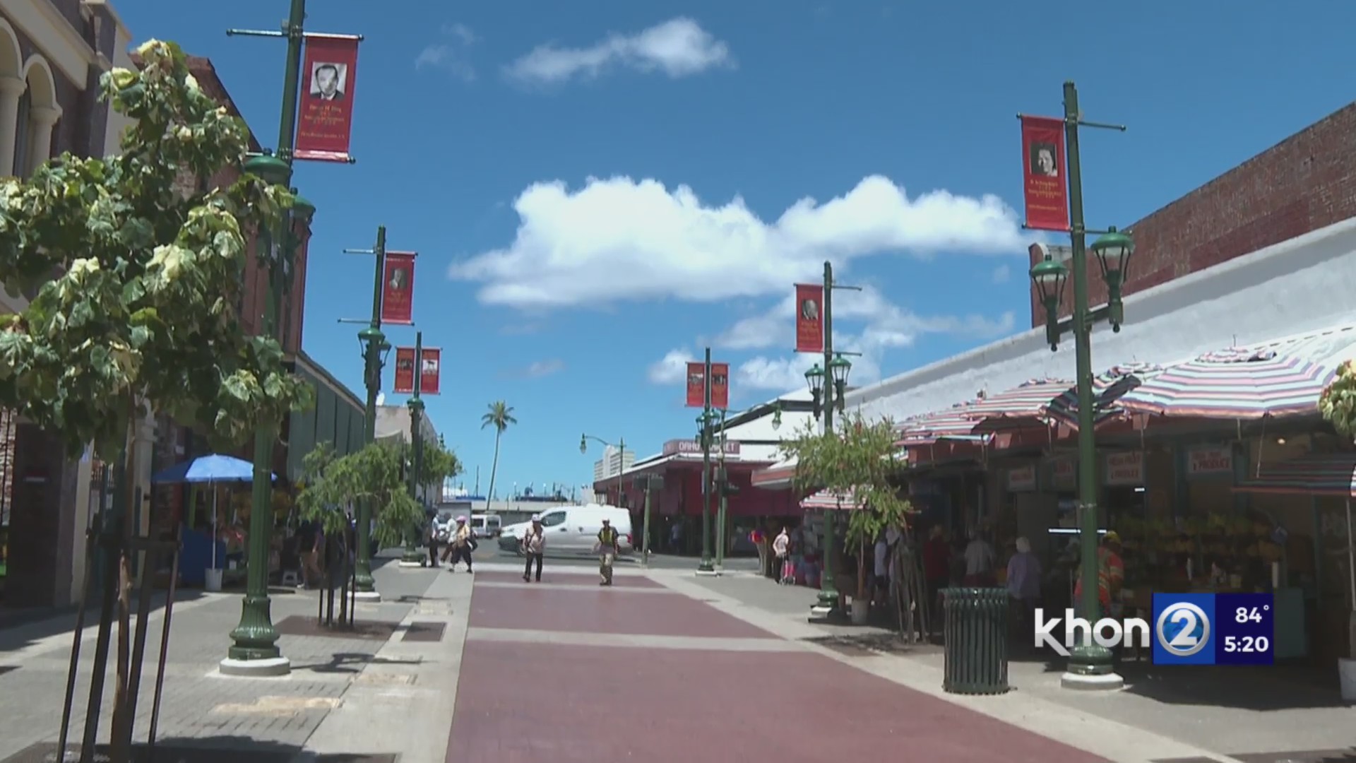 Honolulu mayor, DTS highlight Kekaulike Mall improvements – KHON2