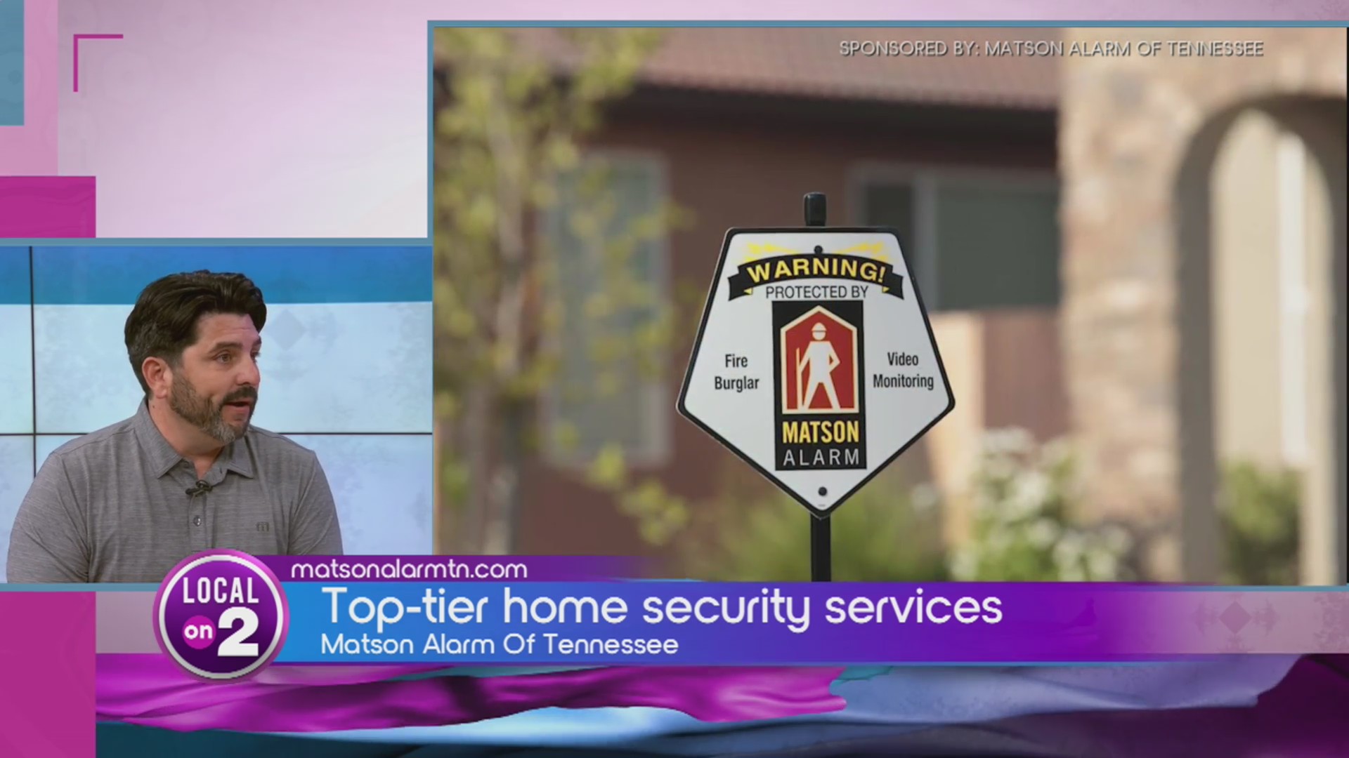 Put your mind at ease thanks to Matson Alarm of Tennessee – WKRN News 2