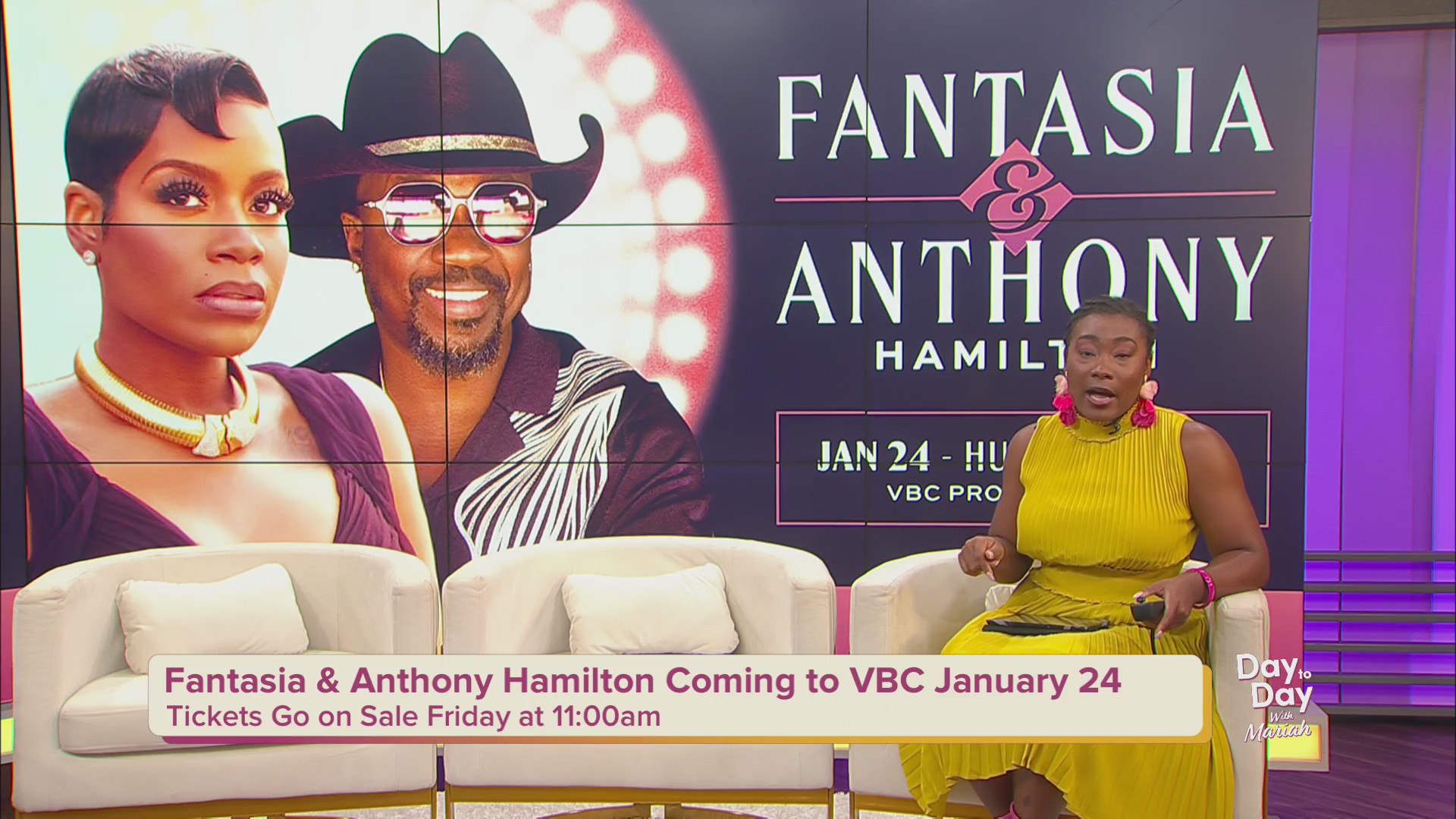Fantasia & Anthony Hamilton Coming to VBC January 24 | August 12, 2025 ...