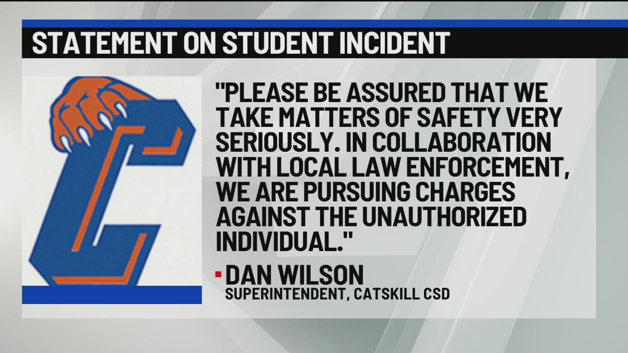 Catskill superintendent issues statement on student incident – NEWS10 ABC