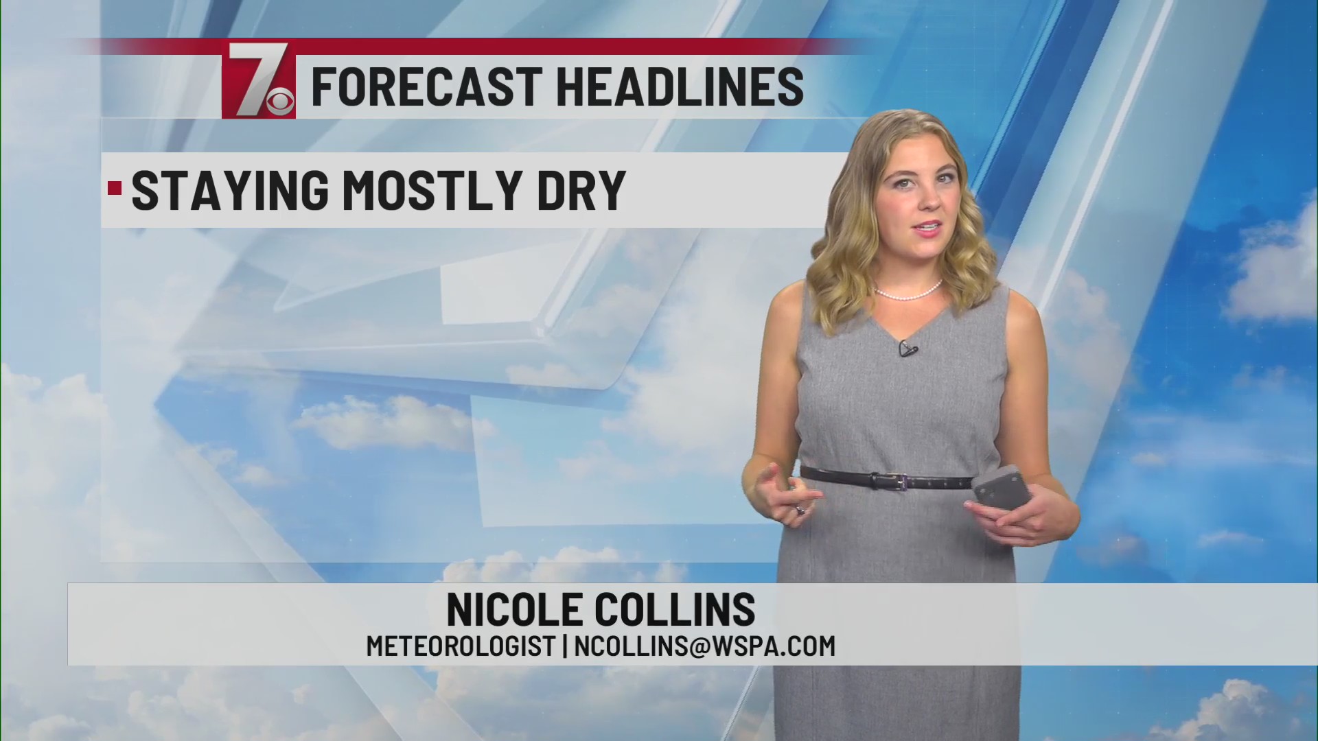 Saturday PM Weather 9/13 – WSPA 7NEWS
