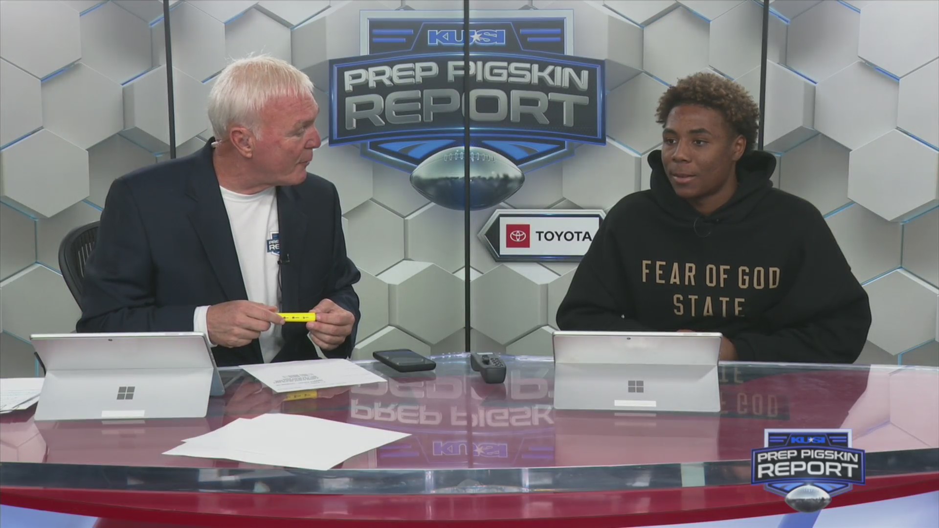 Week 14 In Studio Guest: Isaiah Cook, Mater Dei – FOX 5 San Diego ...