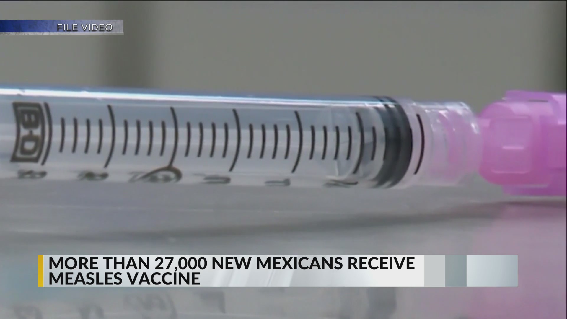 NMDOH sees increase in MMR vaccinations in 2025 – KRQE NEWS 13 ...