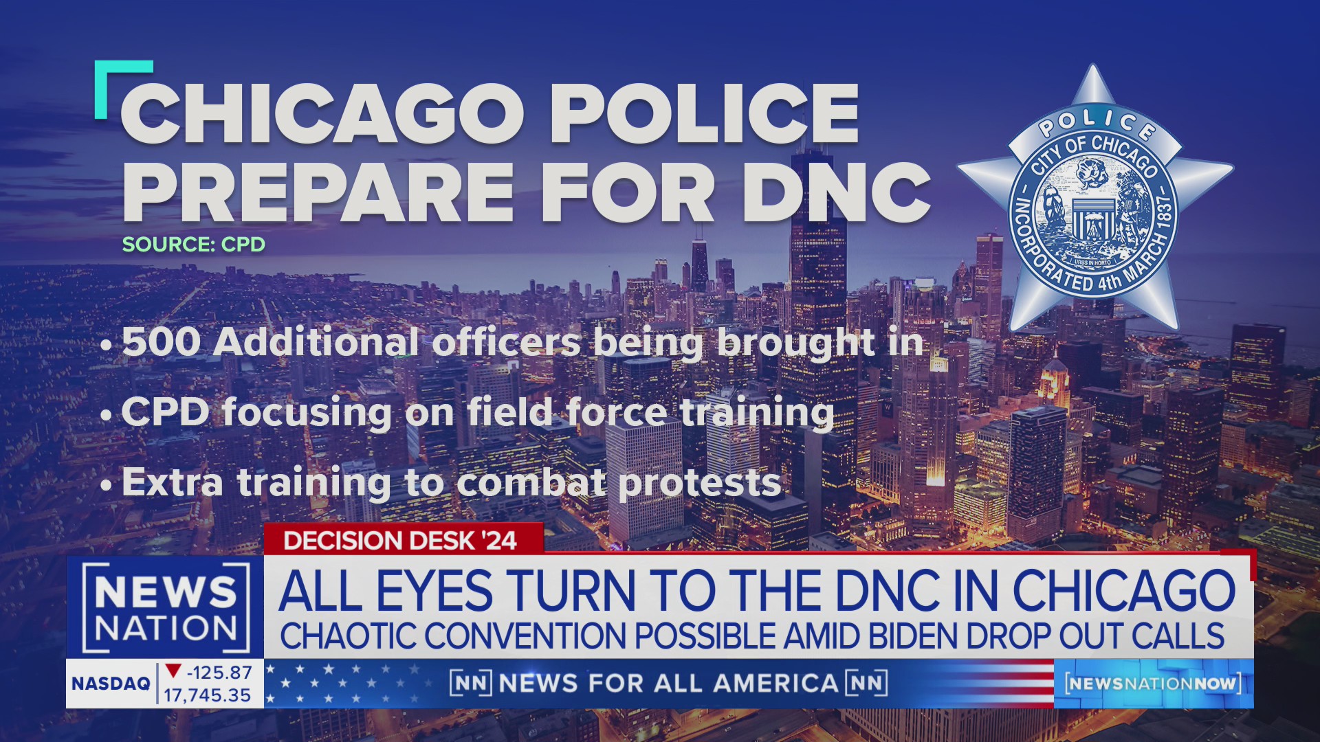 Chicago to beef up security for DNC | NewsNation Now – NewsNation