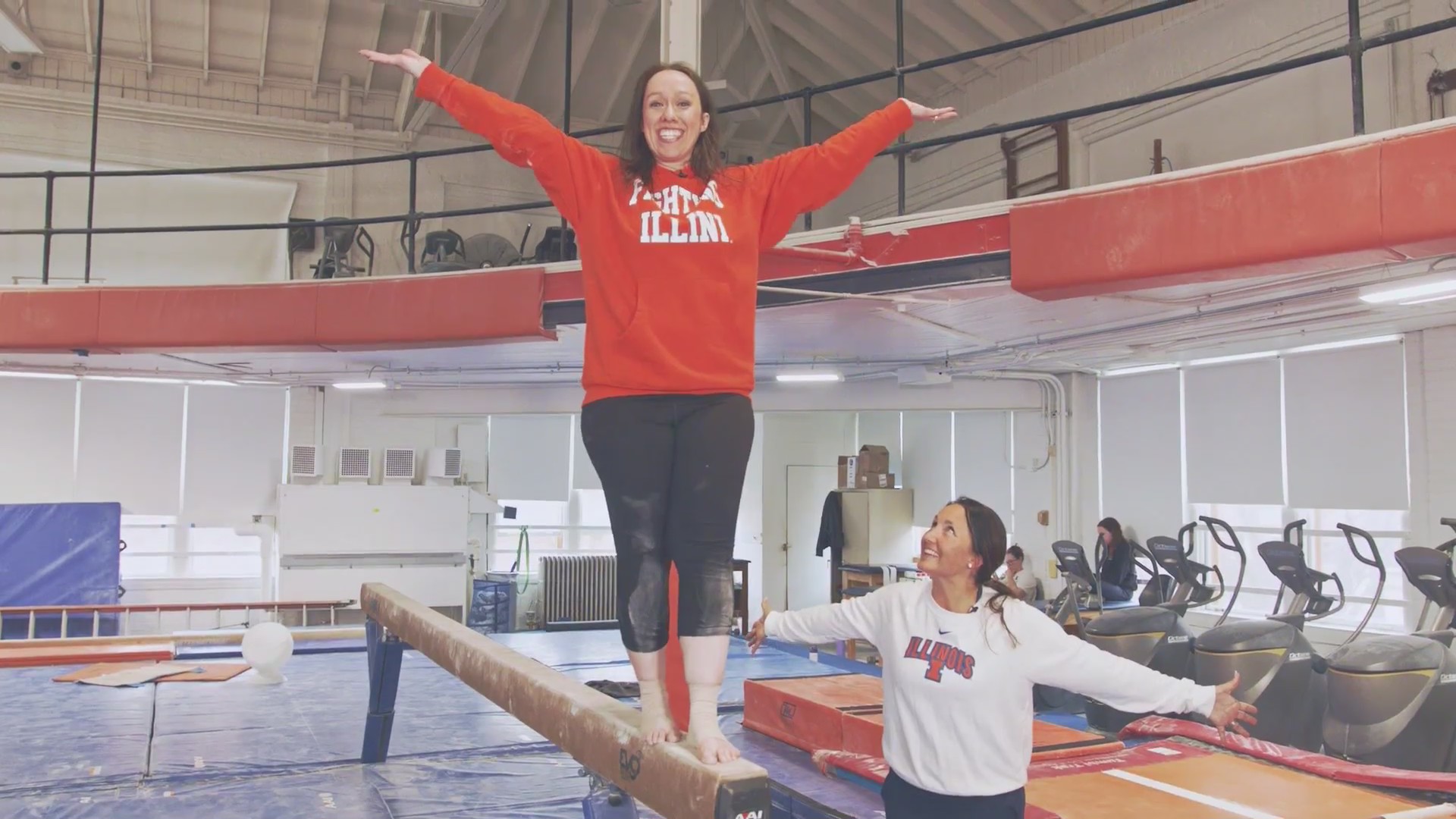 How do you Balance on a Balance Beam in Gymnastics? – WCIA.com