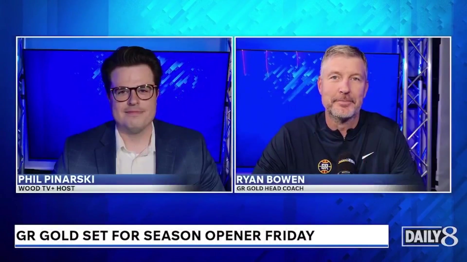 1-on-1 with GR Gold head coach Ryan Bowen – WIVT – News 34