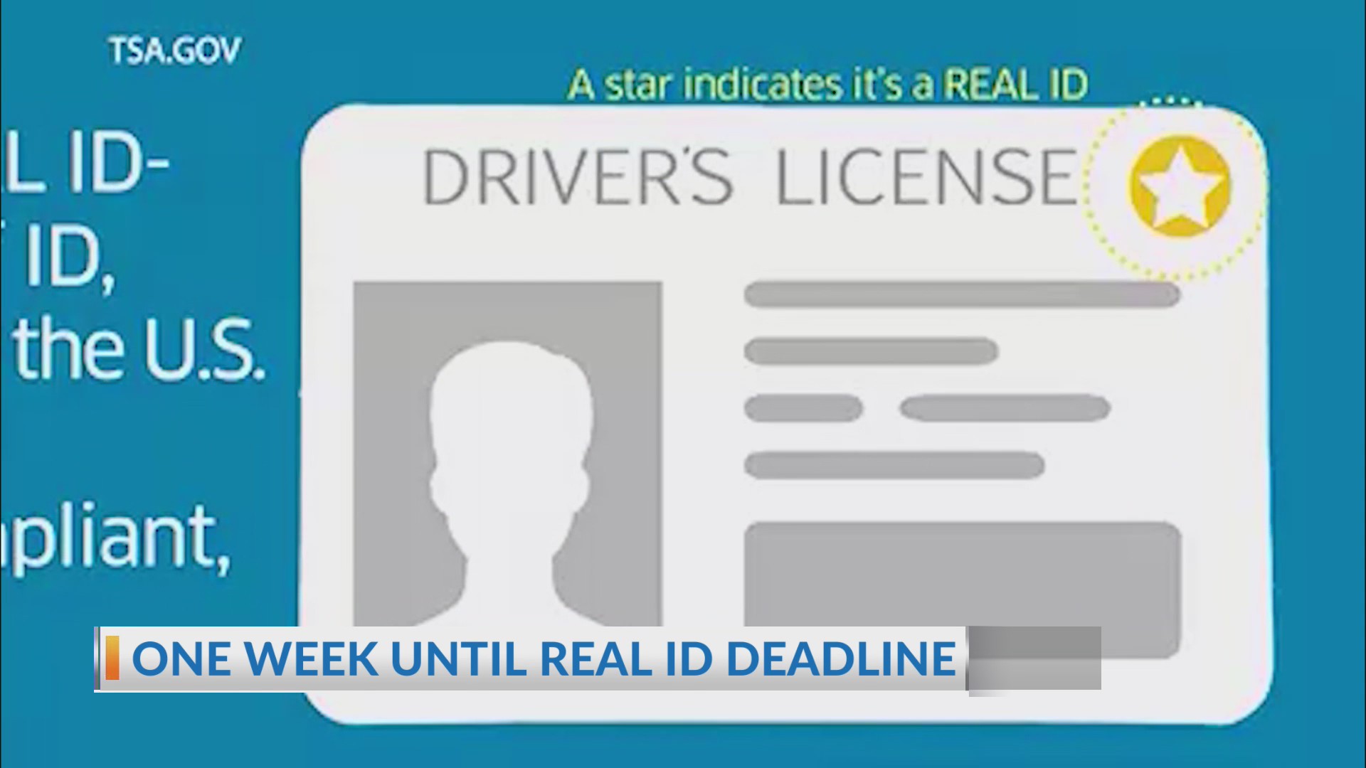 1 week until REAL ID deadline – WCBD News 2