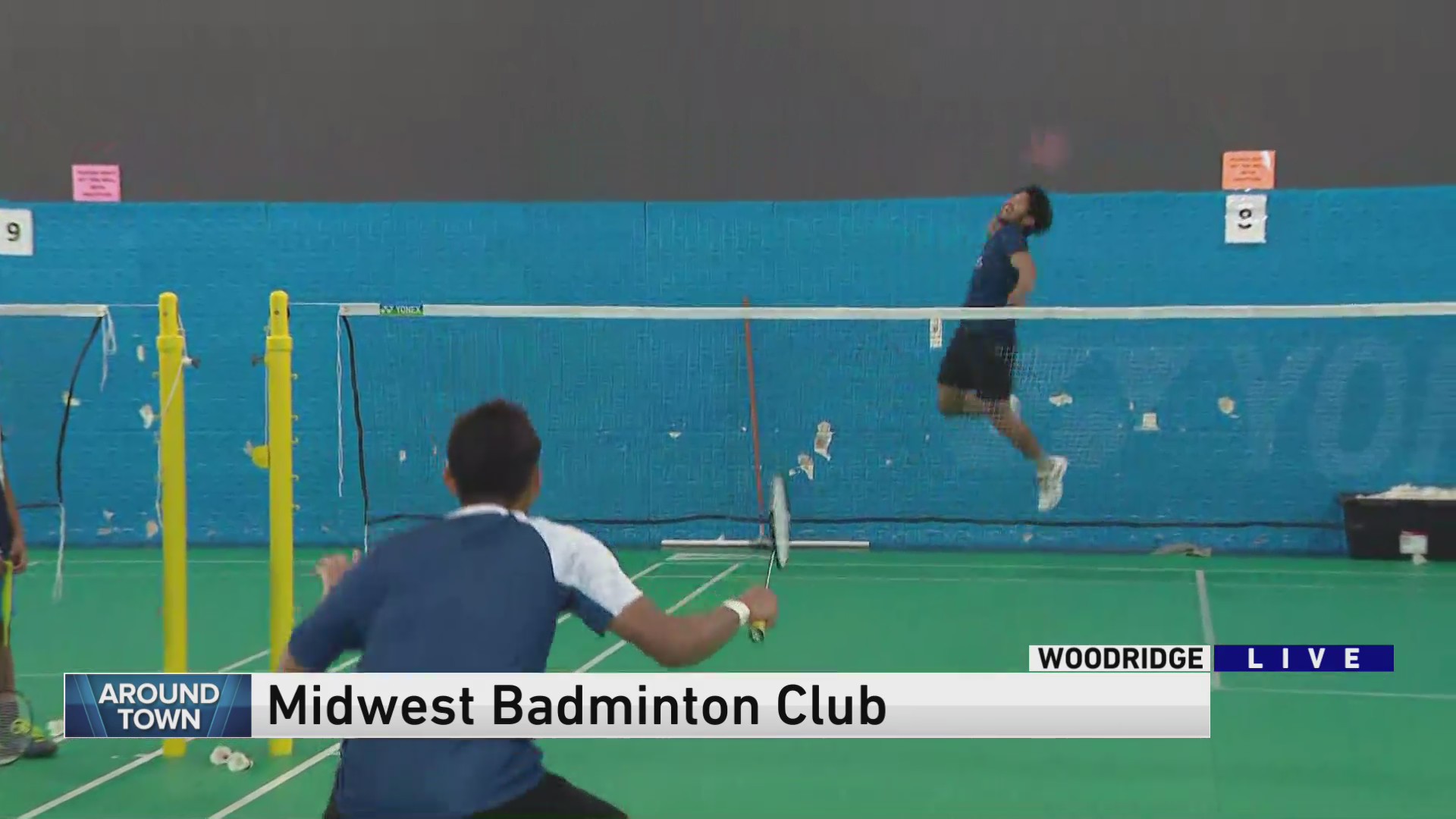 Around Town – Midwest Badminton Club – WGN-TV