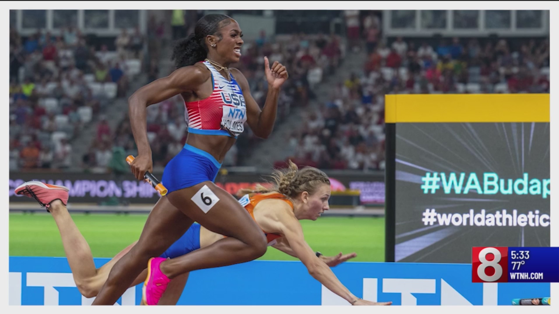 Sprinter from Hamden ready to take on Paris – WTNH.com