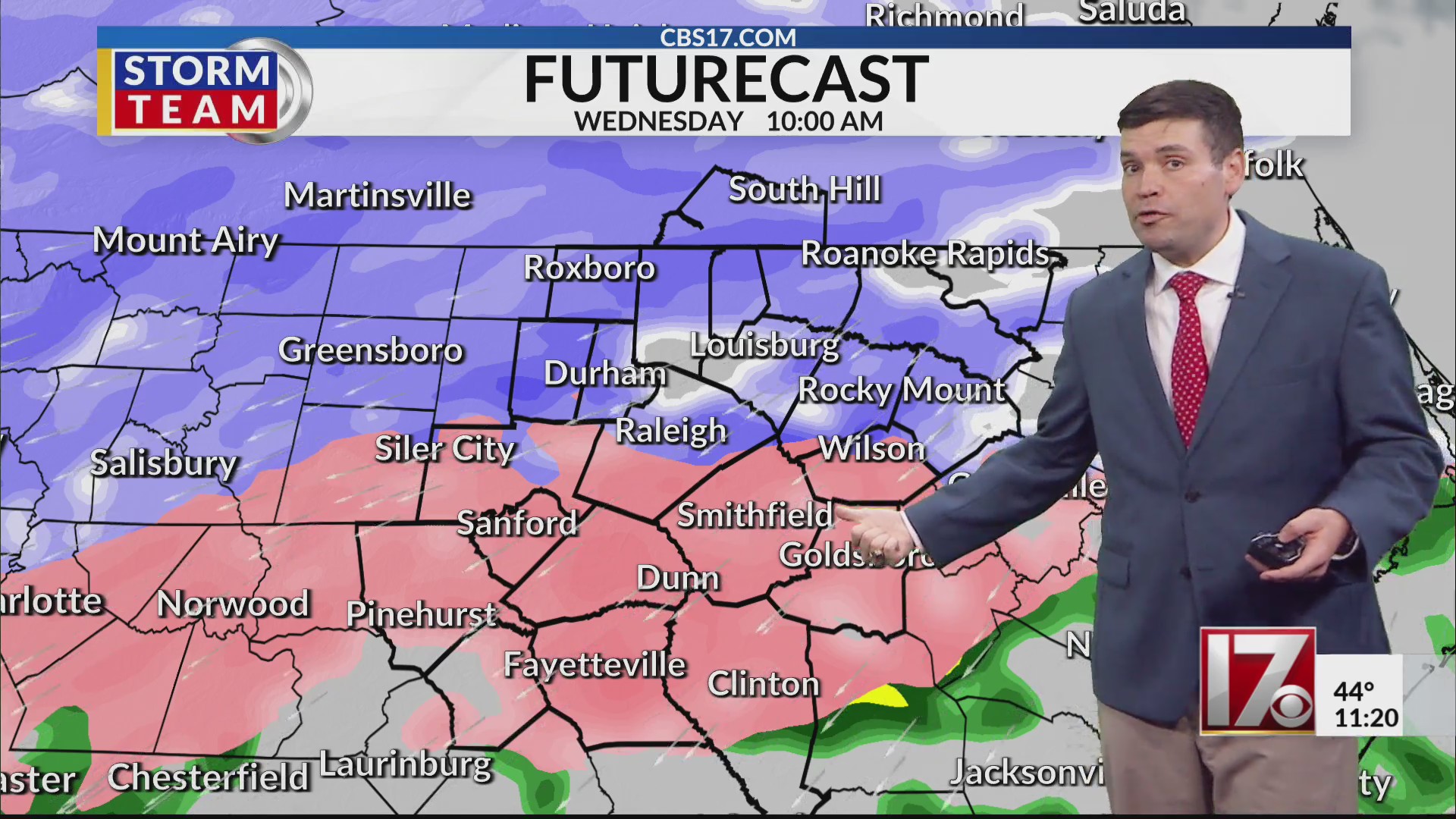 Lance Blocker’s Monday central NC weather forecast – CBS17.com