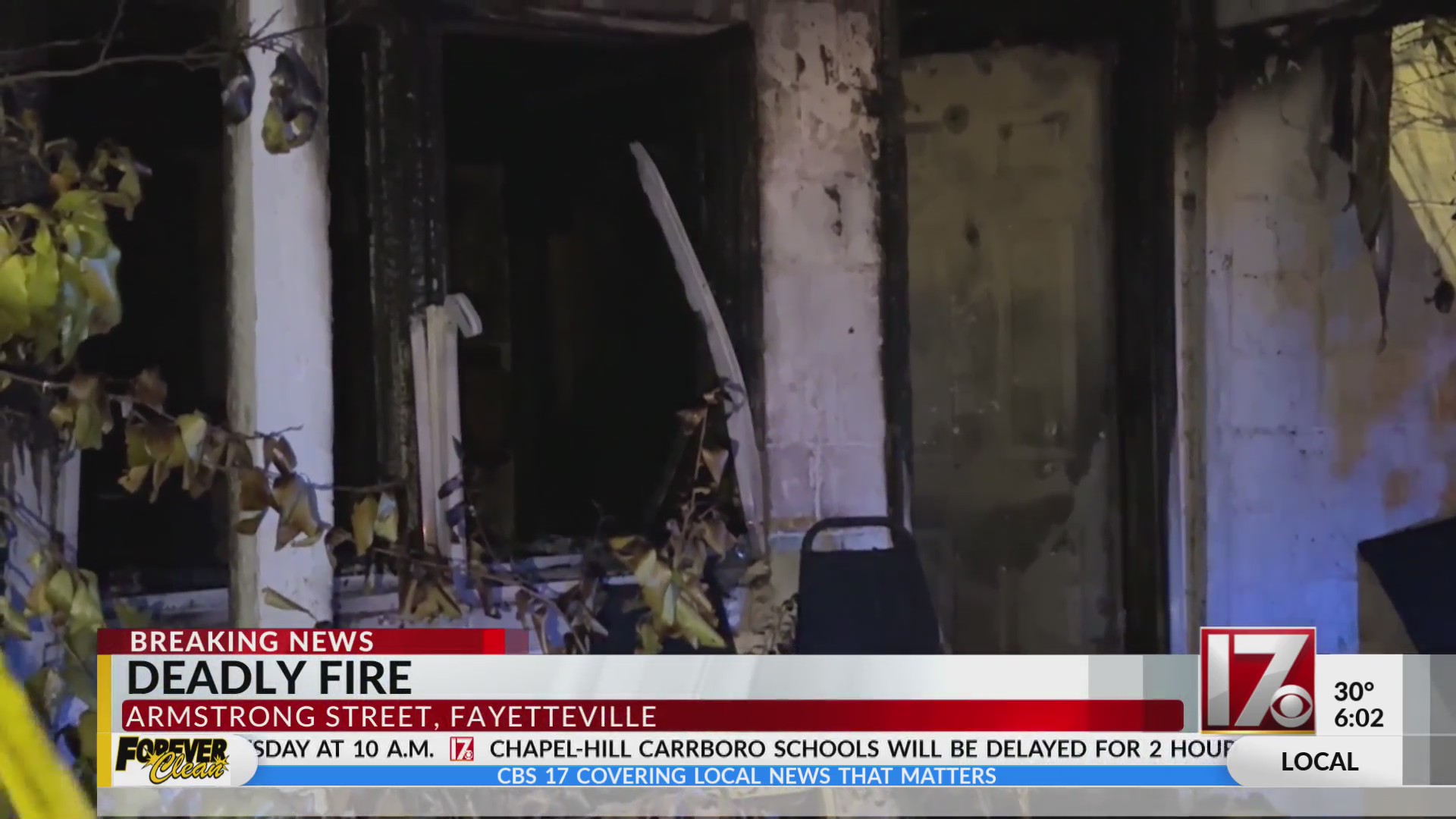 Deadly house fire on Armstrong Street in Fayetteville – CBS17.com
