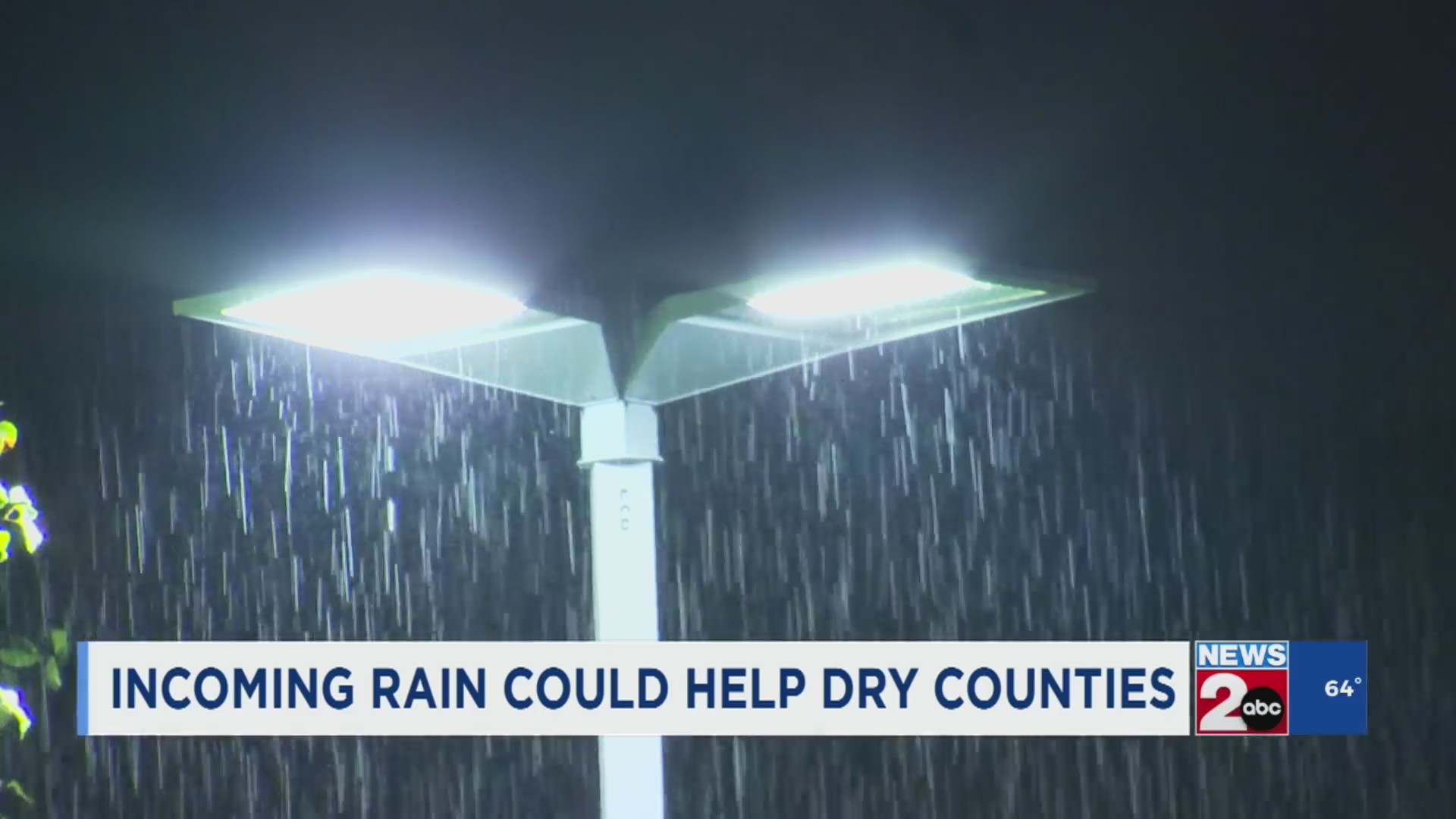 Rain could help dry counties in Middle Tennessee – WKRN News 2