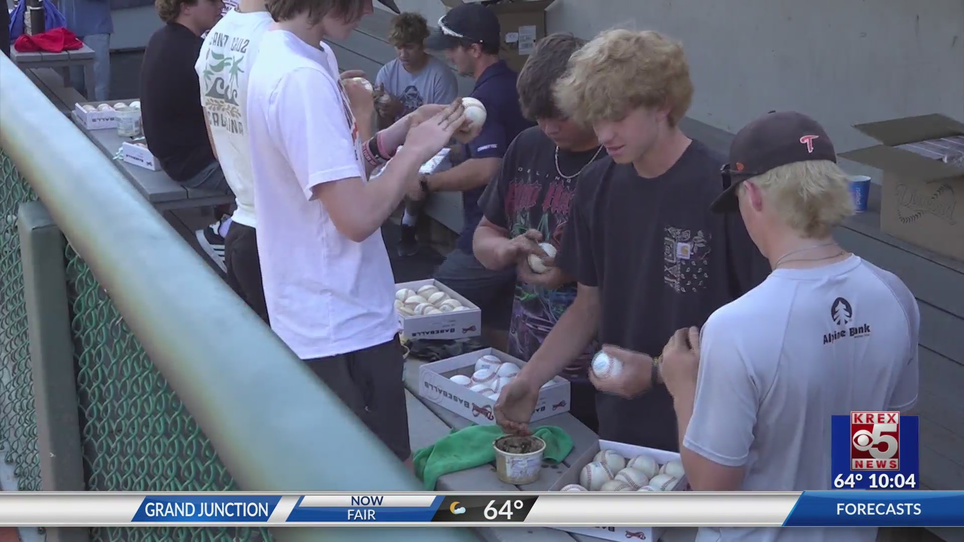Rubbing up baseballs for the JUCO World Series – WesternSlopeNow.com