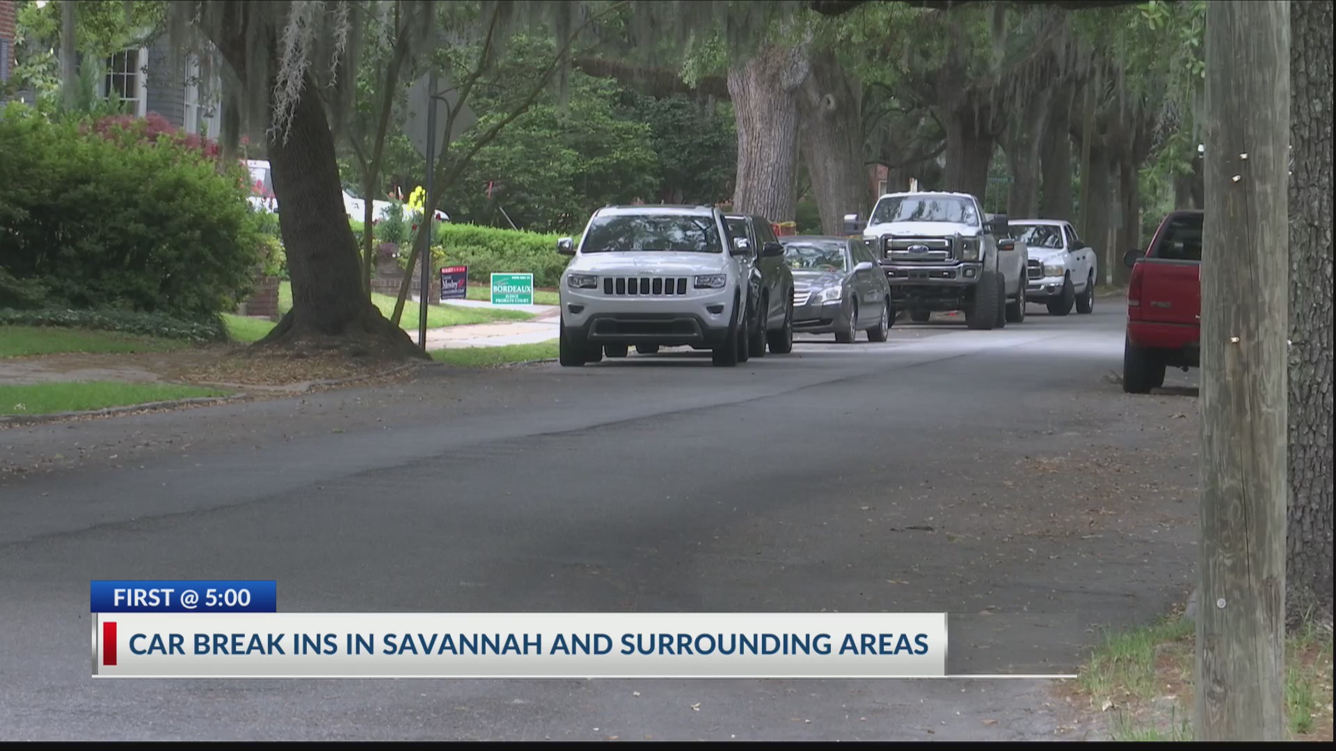 Car Break Ins In Savannah – WSAV-TV