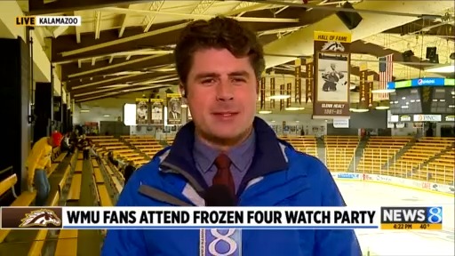 WMU fans attend Frozen Four watch party – WOODTV.com