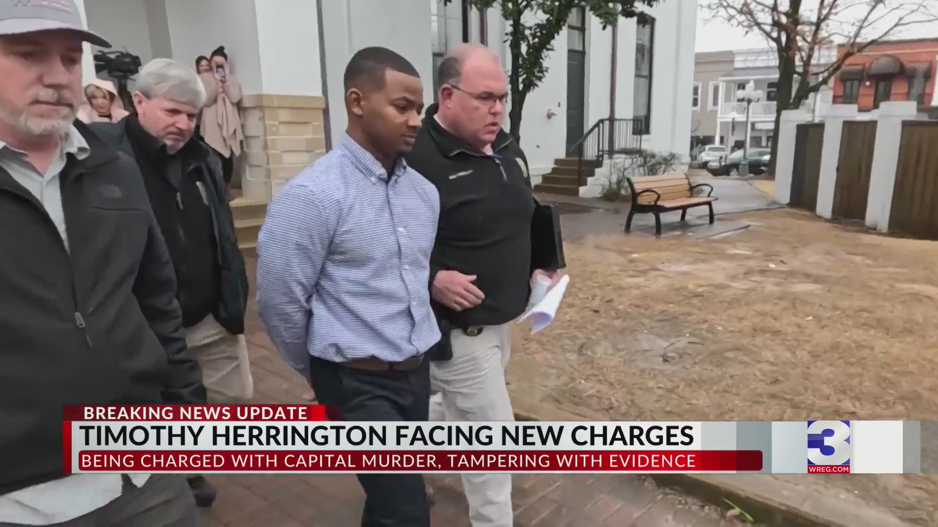 Timothy Herrington now charged with capital murder, tampering with ...
