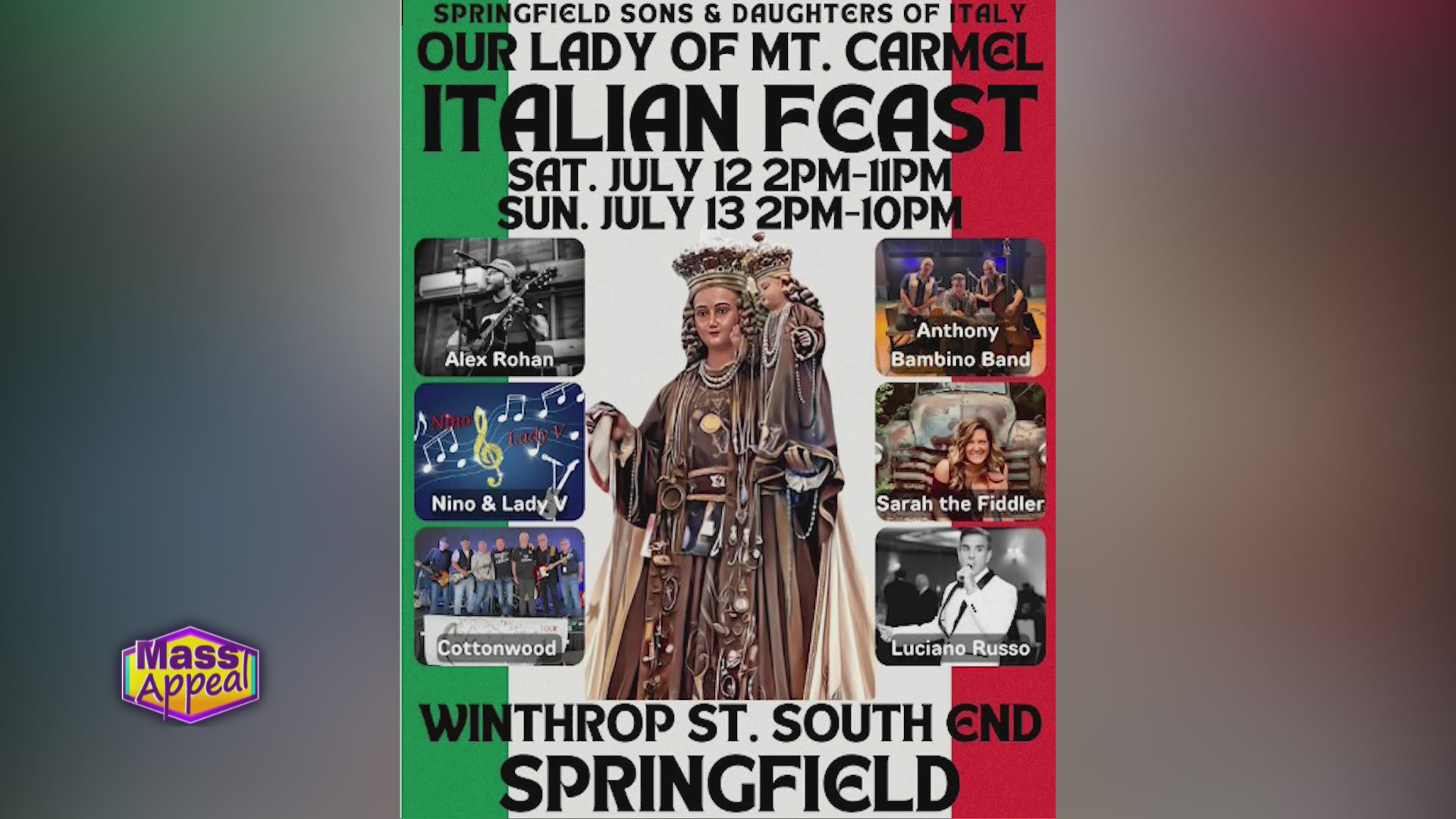 Our Lady of Mt. Carmel Italian Feast returns – WWLP