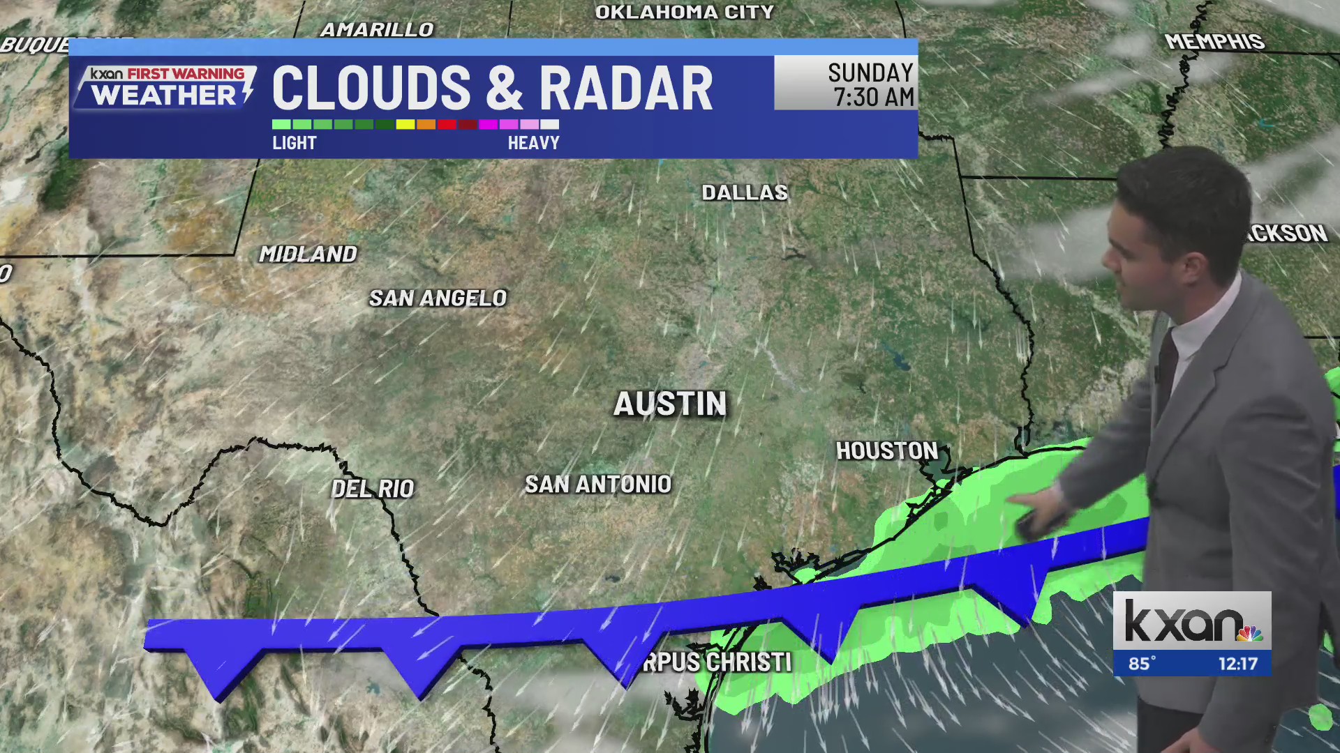 Record heat this afternoon, front arrives this weekend | KXAN Weather ...
